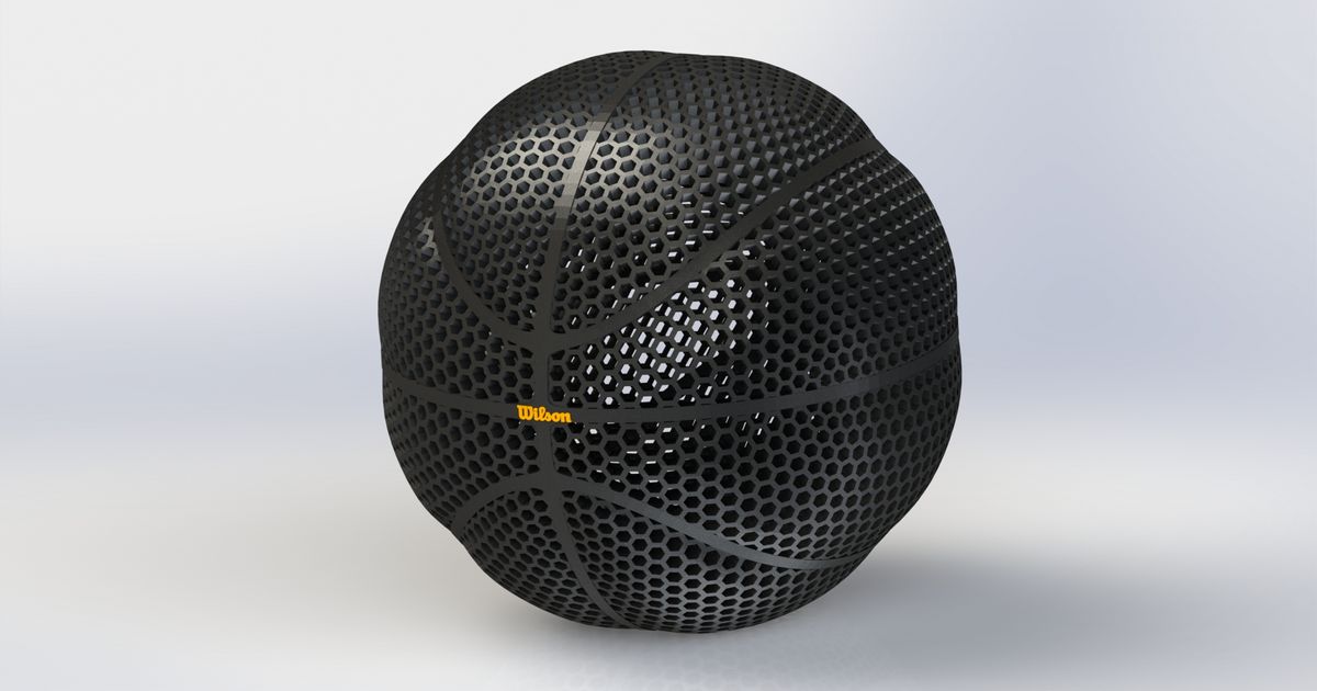 NBA AIRLESS BASKETBALL V2 por 3dxav | Descargar modelo STL gratuito ...