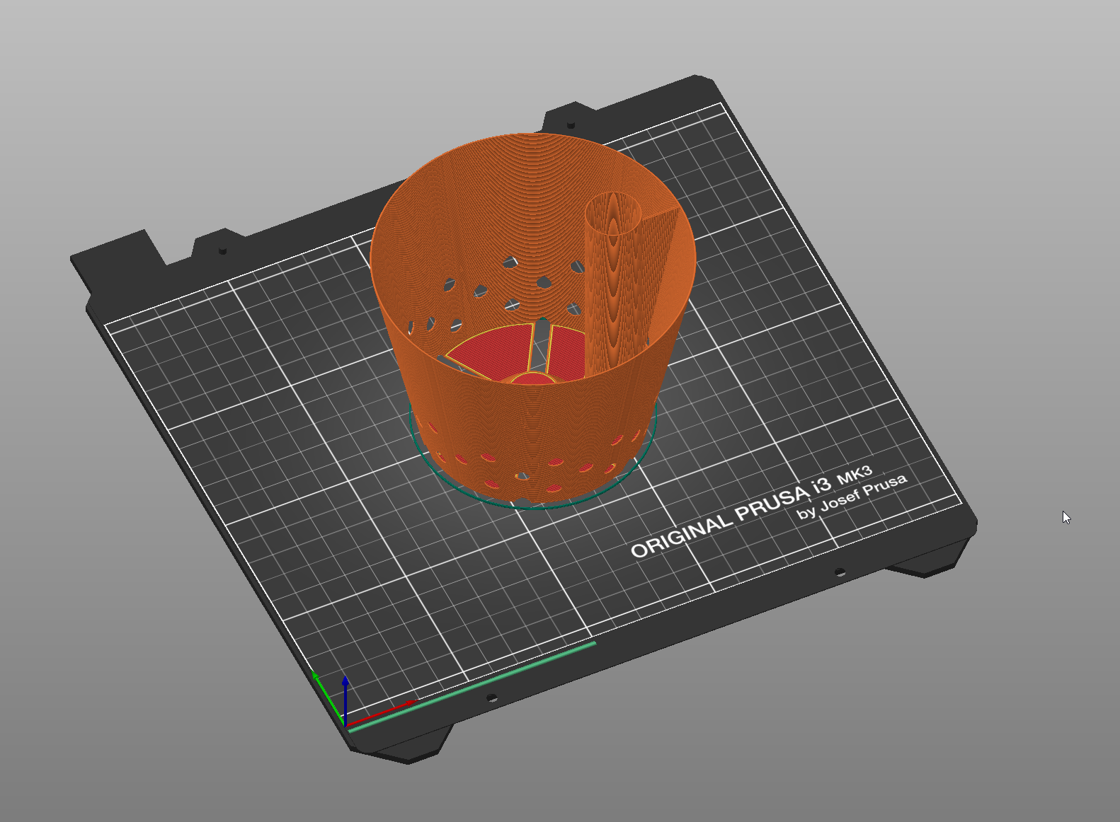 Modified Parametric Hydroponic Insert With Teardrops By Inobrevi Download Free Stl Model 