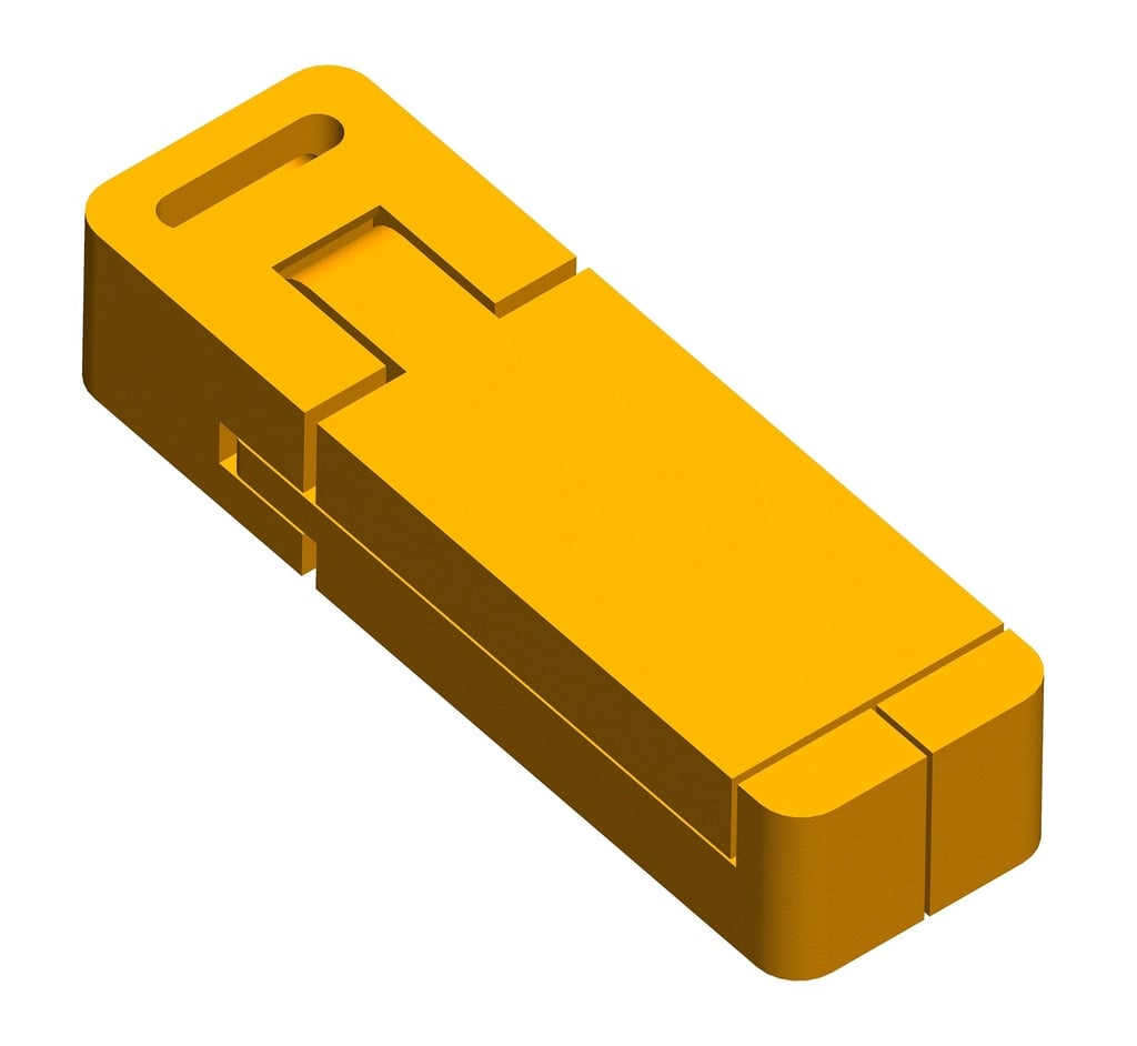 Mobile Stand Keychain by Naveen G | Download free STL model ...