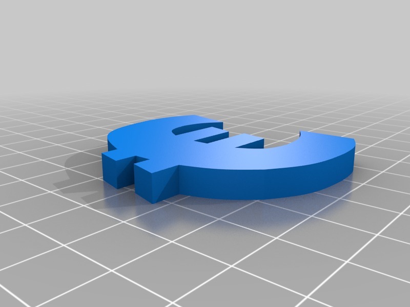 Currency Symbols: Euro, Dollar, Pound, Yen by CNC Kitchen | Download ...