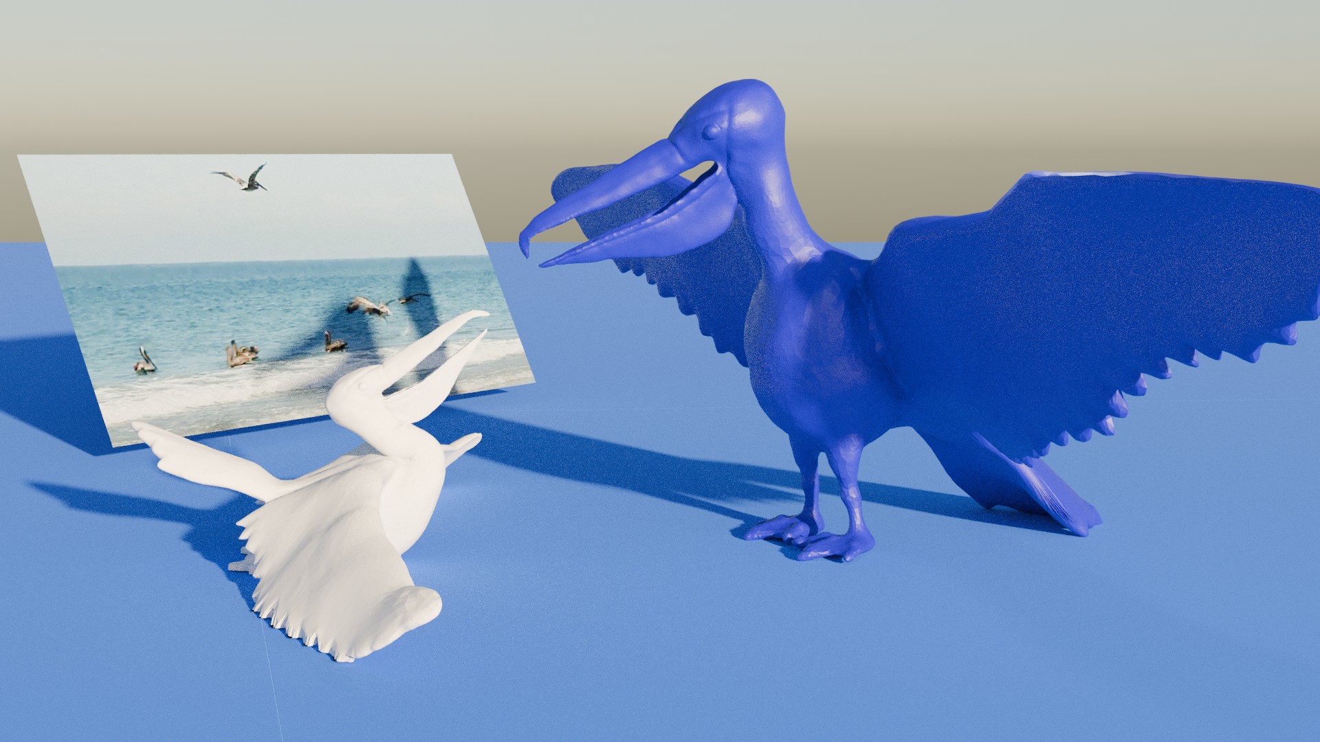 Pelican Statue by tduerig | Download free STL model | Printables.com