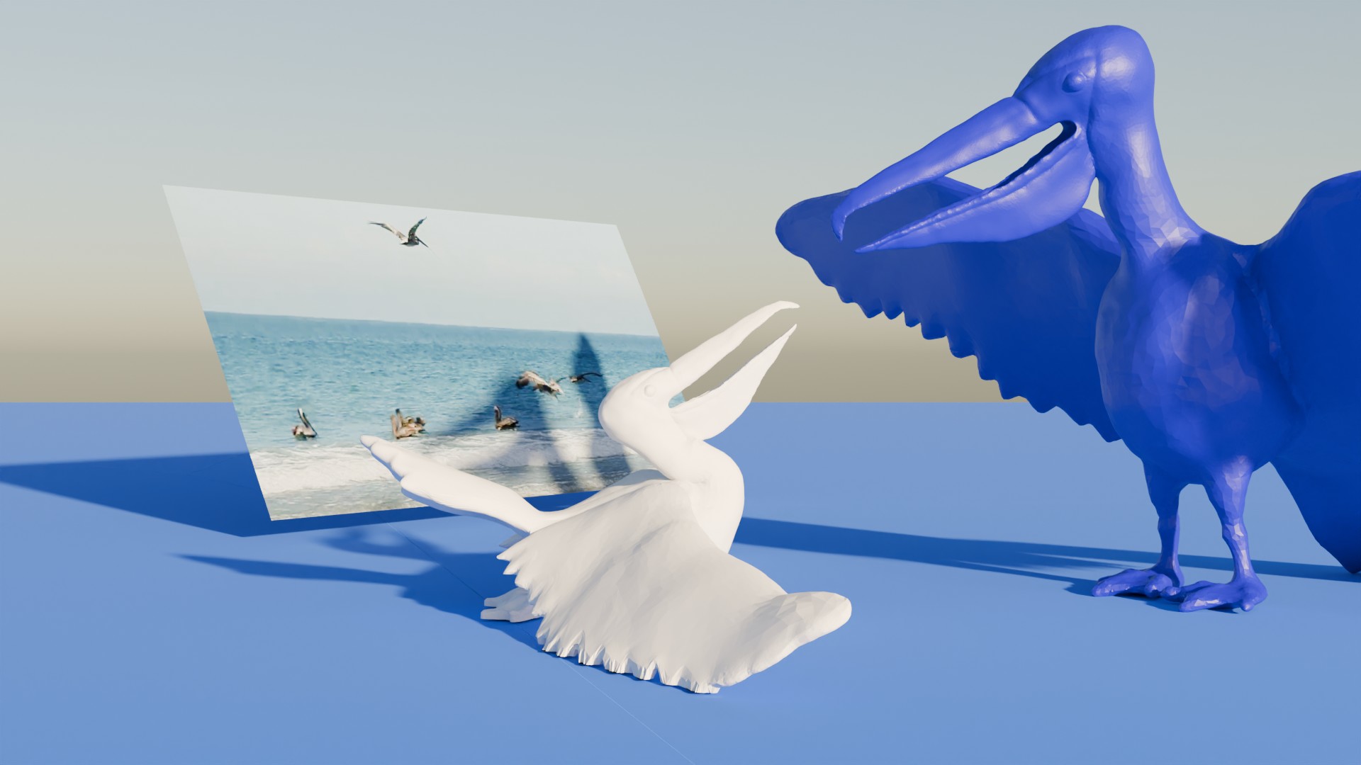 Pelican Statue by tduerig | Download free STL model | Printables.com