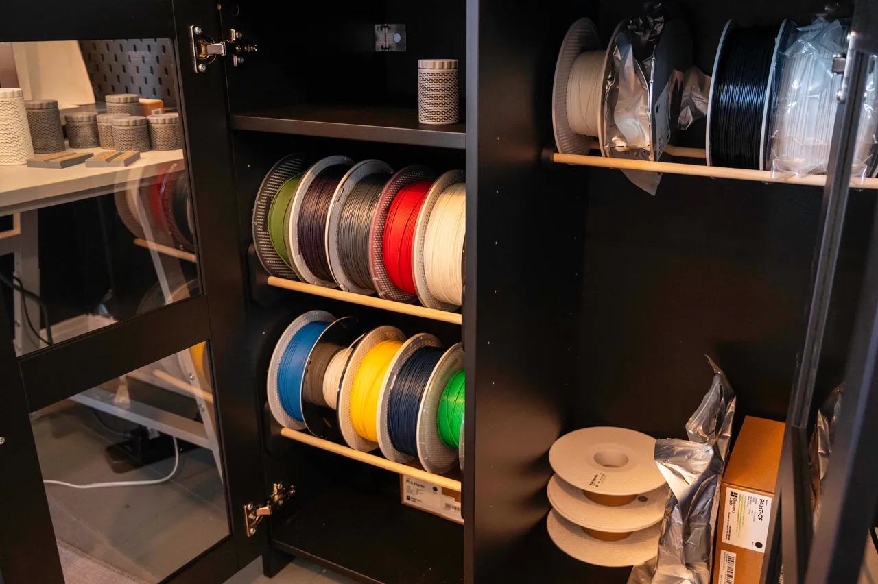 Brimnes Filament Storage Brackets by PNW Plastics | Download free STL ...