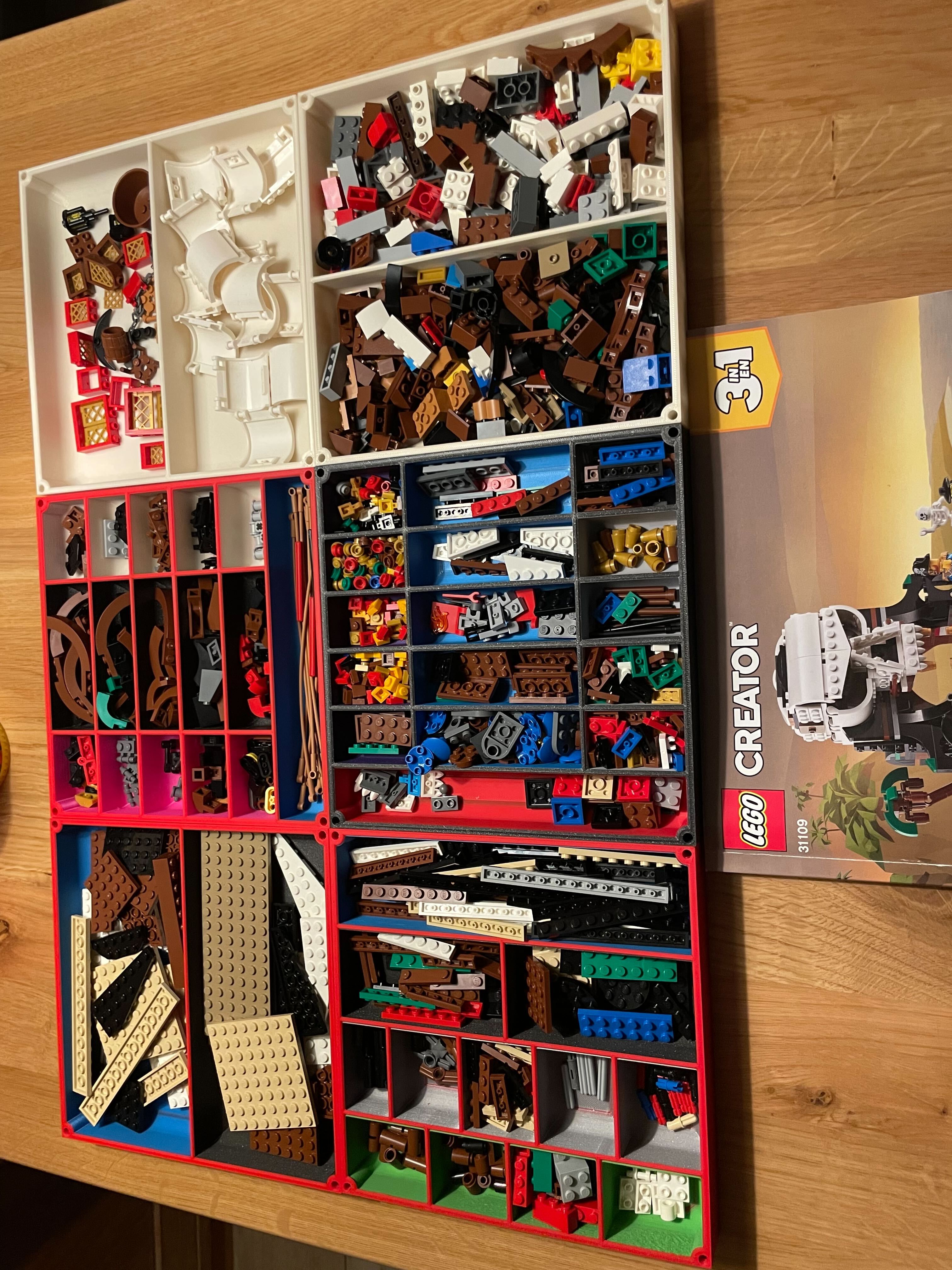 Lego Insert for Prusa boxes by FoldCall | Download free STL model ...