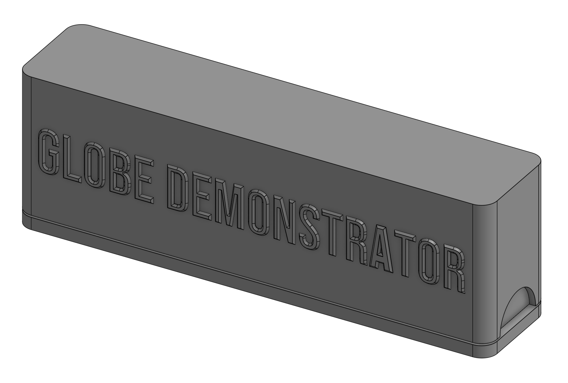 Globe Demonstrator Case by Herr W_ | Download free STL model ...