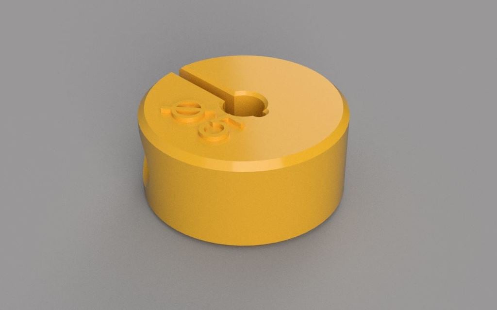 Drill Stopper 5mm diameter M3 Thread by BasementLAB | Download free STL ...