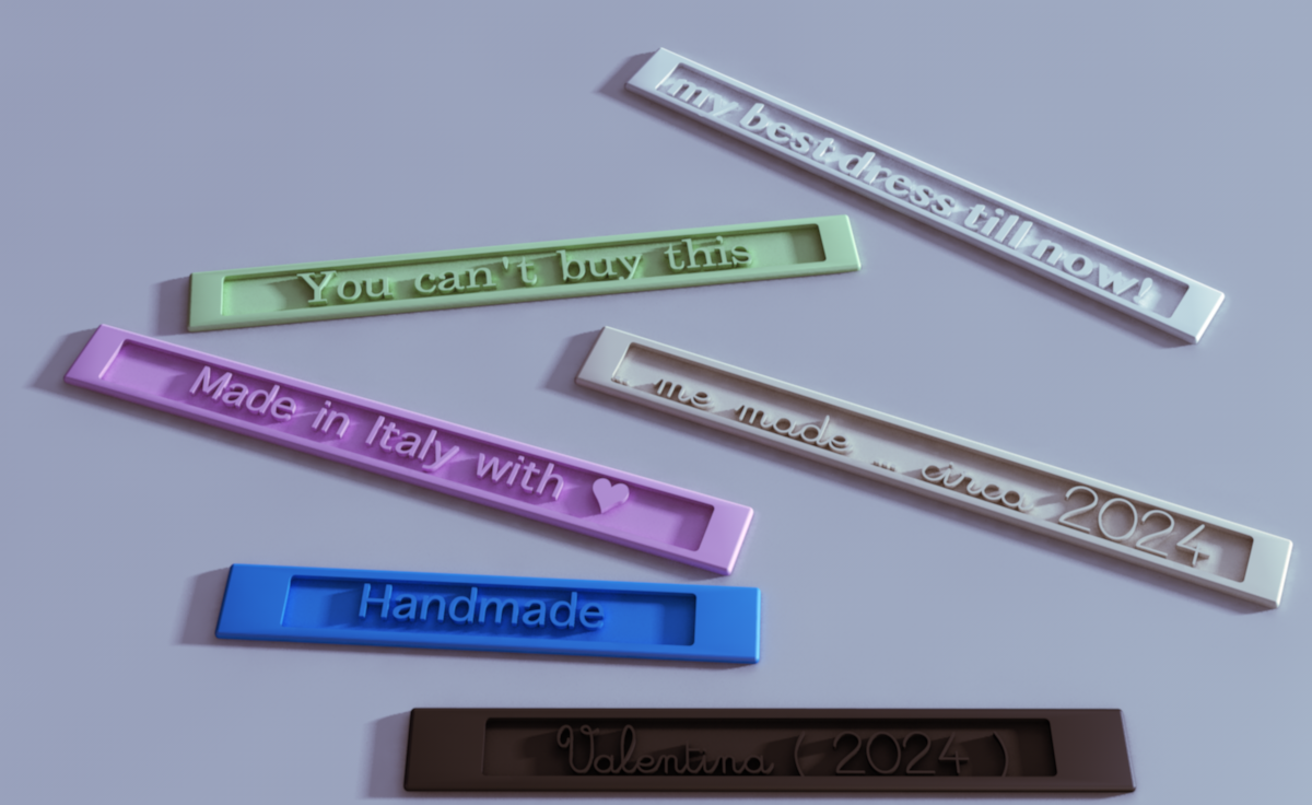 Sewing label by tinanvale | Download free STL model | Printables.com