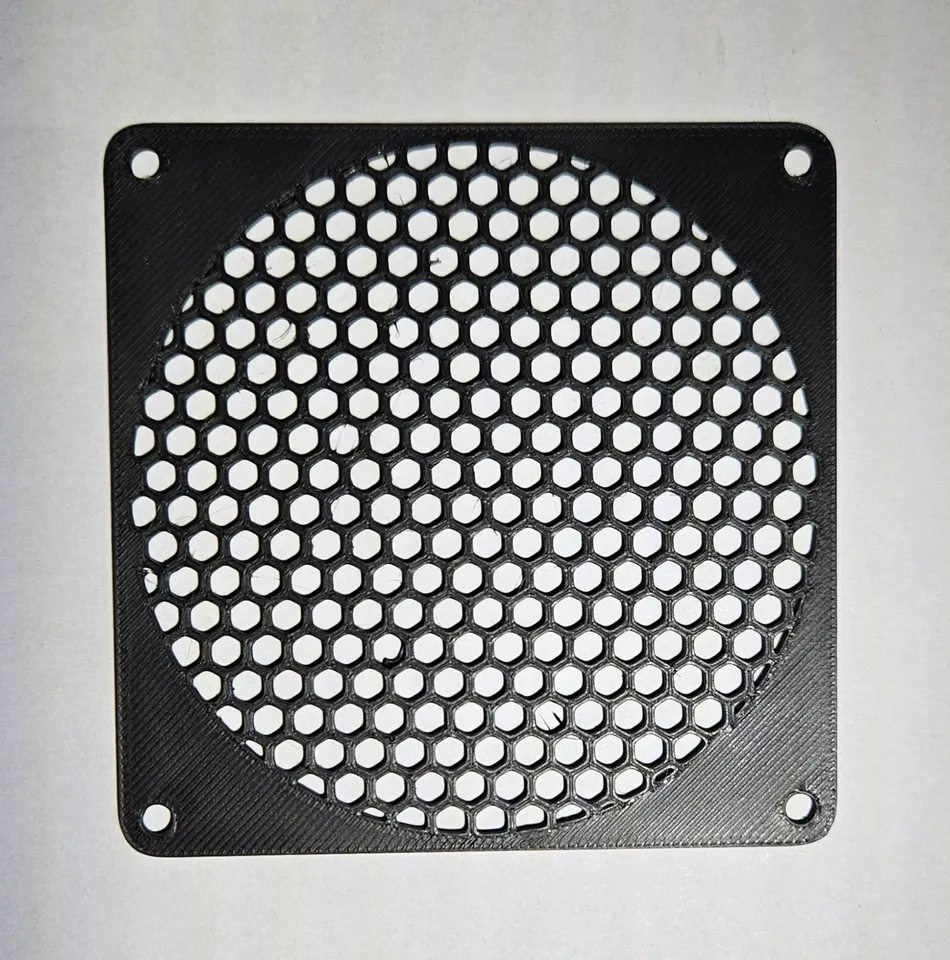 fan grill 80mm by LutraVulgaris | Download free STL model | Printables.com