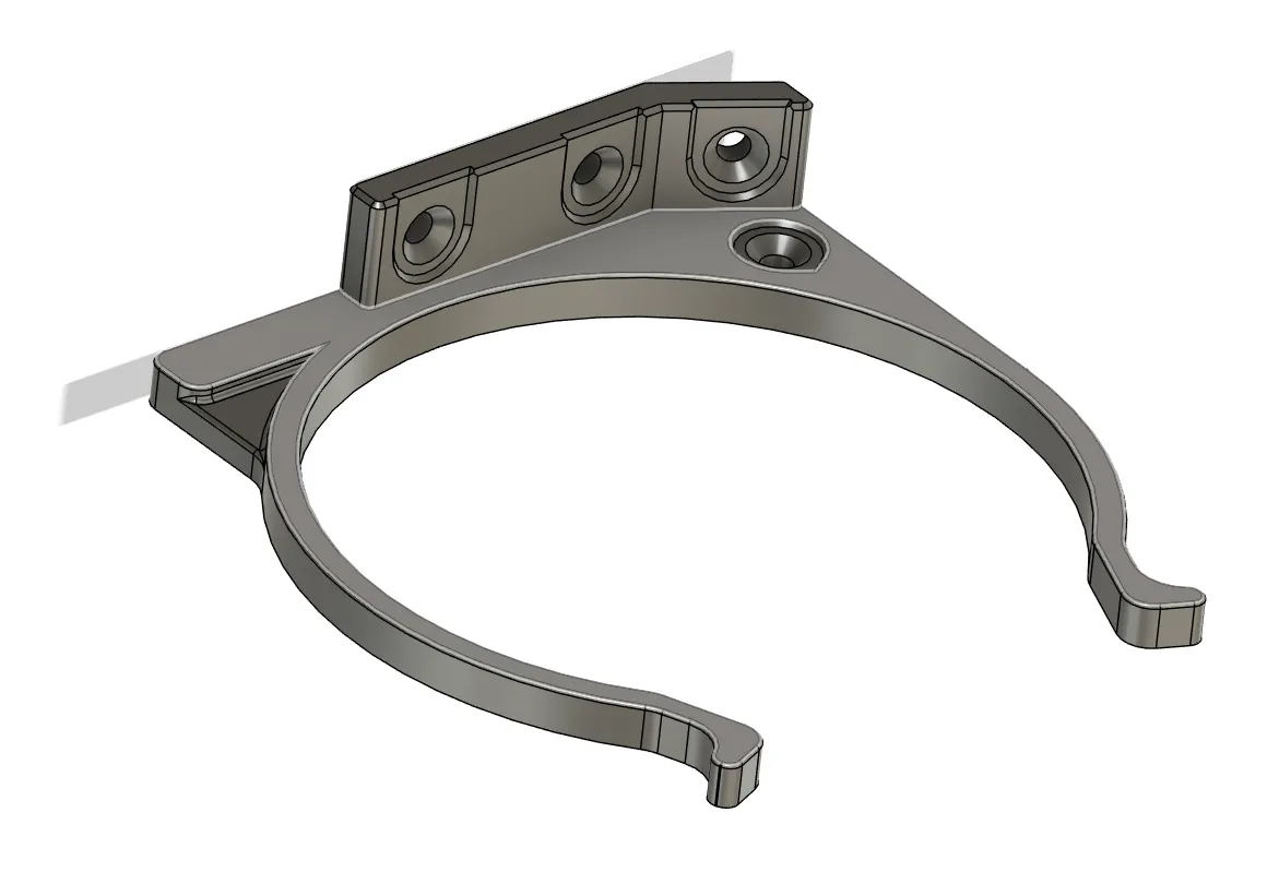 4-inch Ventilation Duct Support Clip by DrHellbenders | Download free ...