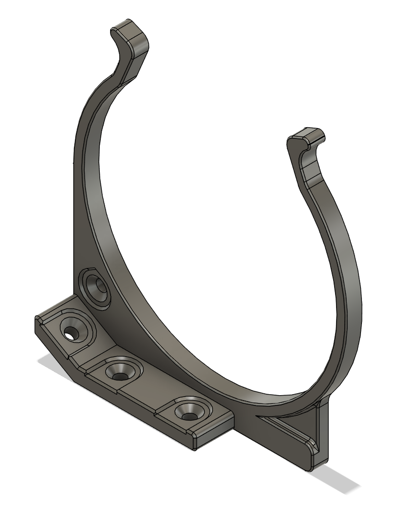 4-inch Ventilation Duct Support Clip by DrHellbenders | Download free ...