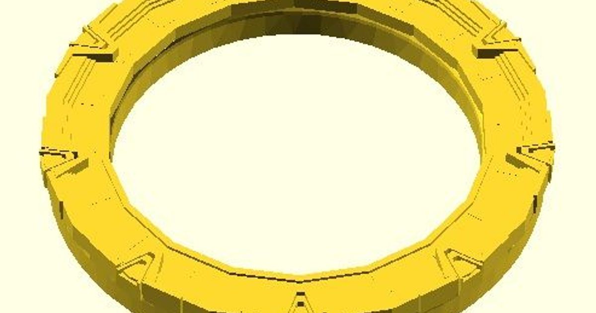 Stargate Iris Box by MakerBlock | Download free STL model | Printables.com