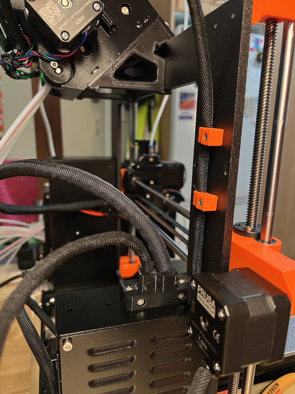 Prusa MMU3 Tidy Cable Clamps (Flat Frame) by muddymaker | Download free ...