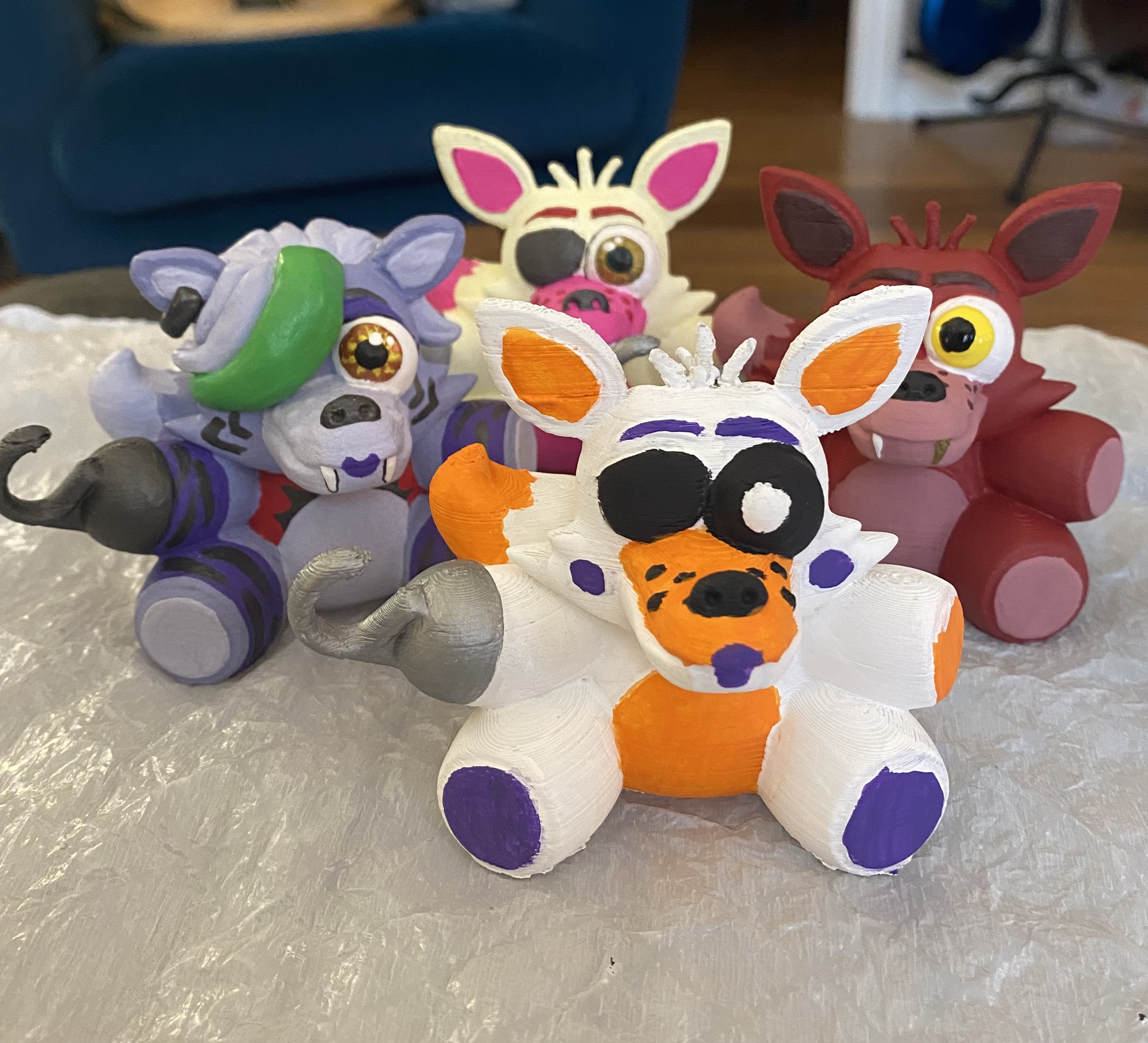 Fnaf Plushies by MystChic Art | Download free STL model | Printables.com