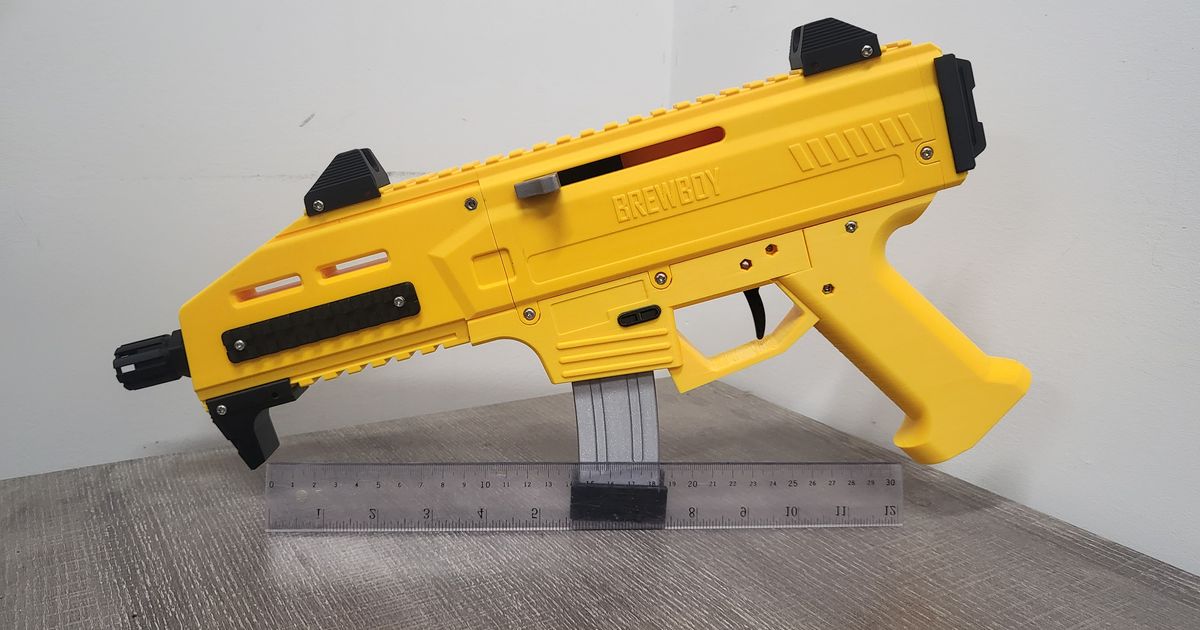 Scorpion Devo-1 (Cosplay Weapon/Prop) by Brew Boy | Download free STL ...