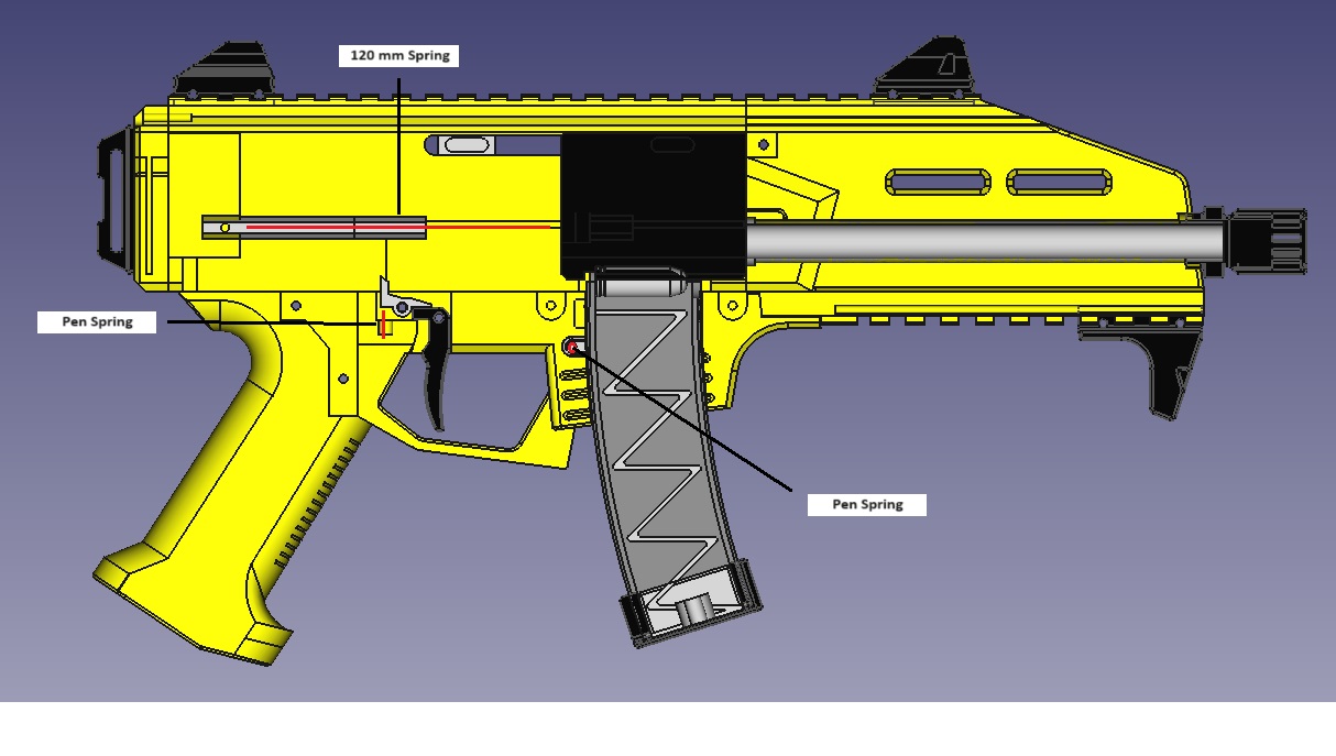 Scorpion Devo-1 (Cosplay Weapon/Prop) by Brew Boy | Download free STL ...