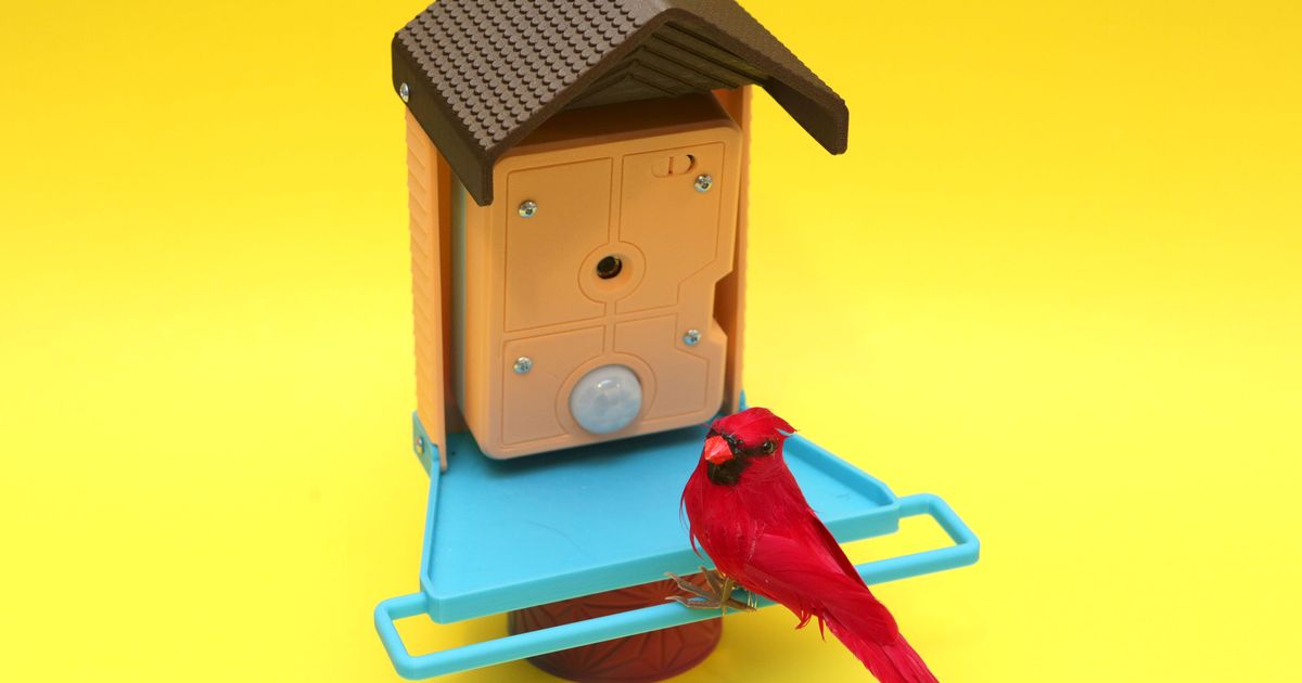 Iot Birder Feeder Camera by Adafruit | Download free STL model ... Iot Birder Feeder Camera by Adafruit | Download free STL model ...