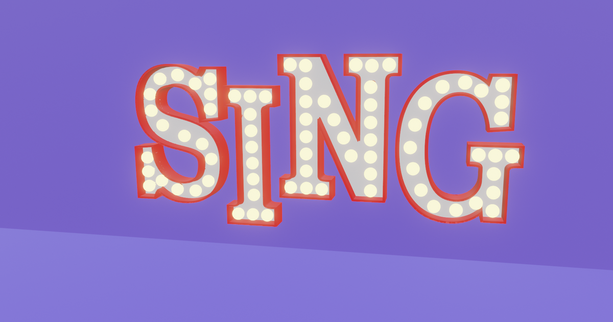 SING - signige by masterdann | Download free STL model | Printables.com