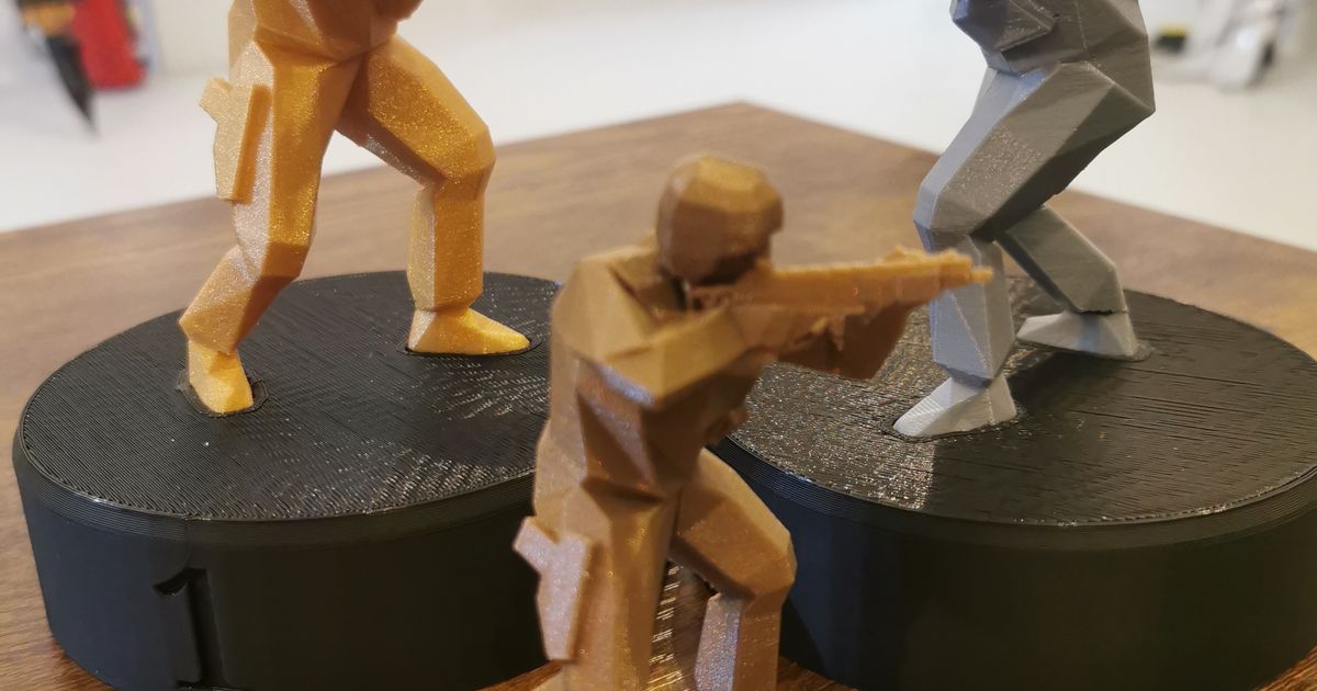 CS:GO Counter-Strike Trophy by Reset UBB | Download free STL model ...