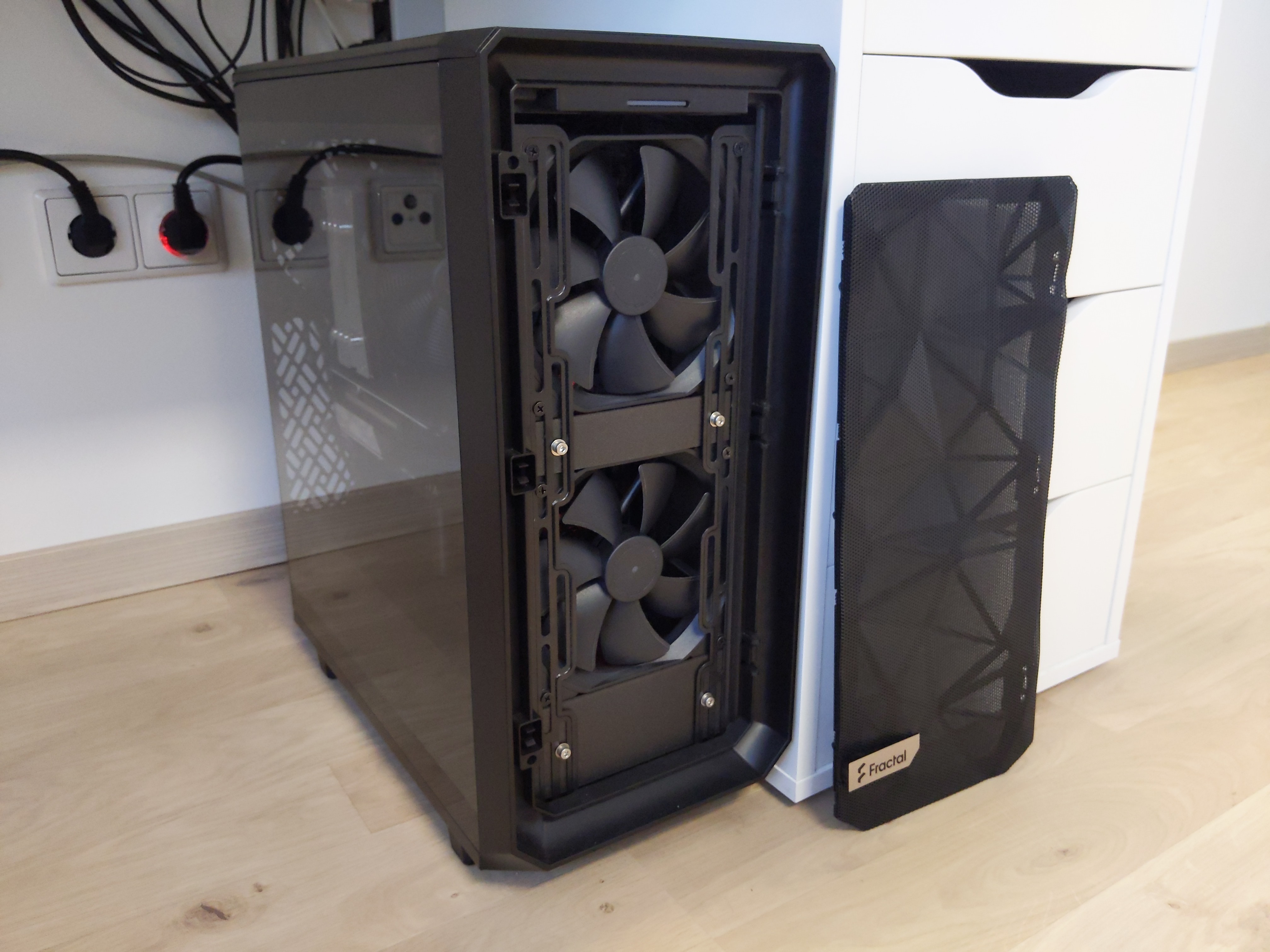 Fractal Design Meshify 2 Compact Fan Blanking Plate by zeroflow ...