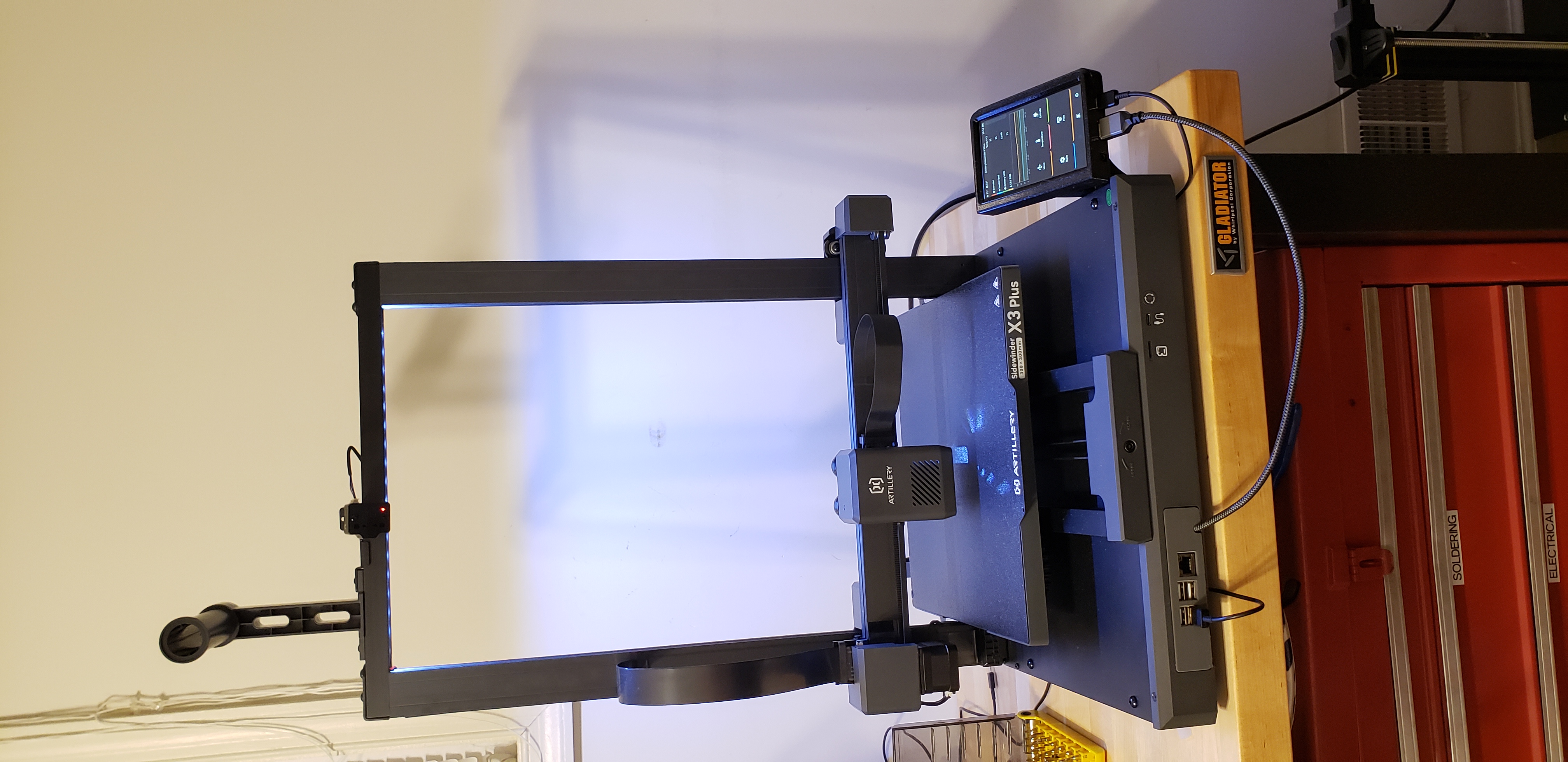Artillery Sidewinder X3 Plus BTT-Pi drawer insert by Feral Engineer ...
