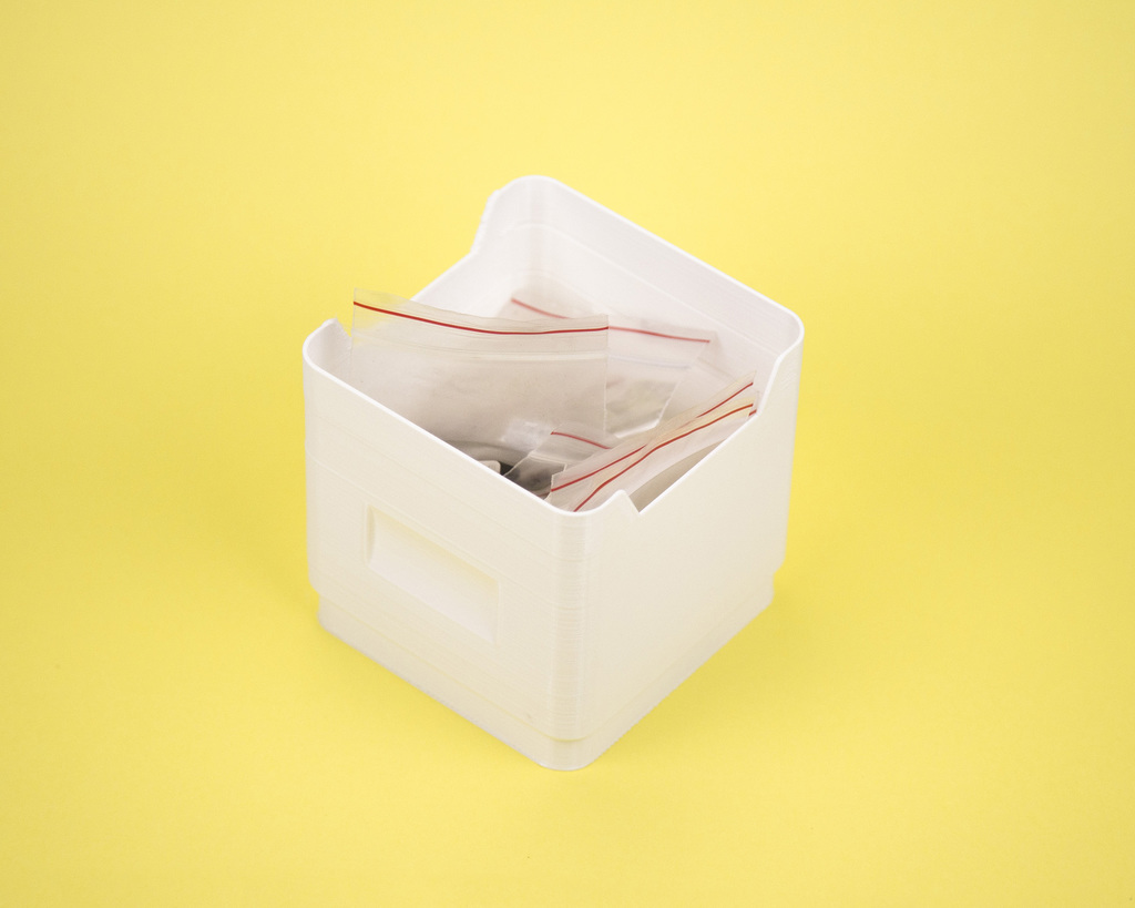 Box Stack Container - Peek-able by 3D Print Tech Design | Download free ...