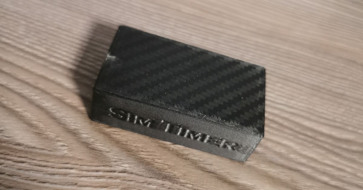 FPV Sim Timer box by KevIn SLiqZ | Download free STL model | Printables.com