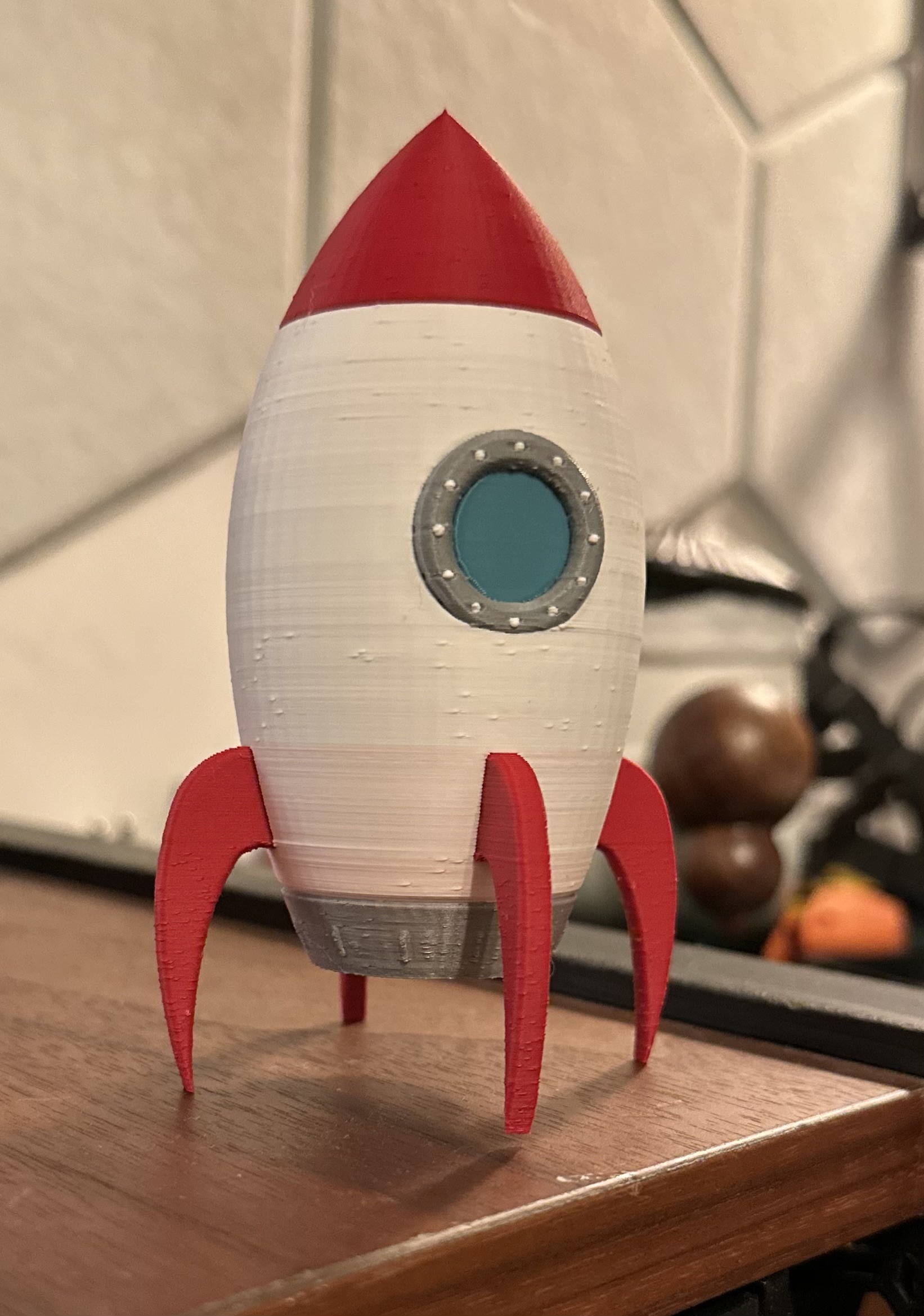 Cartoon-Style RocketShip (Multicolor Optional) by Jonathan Levi ...