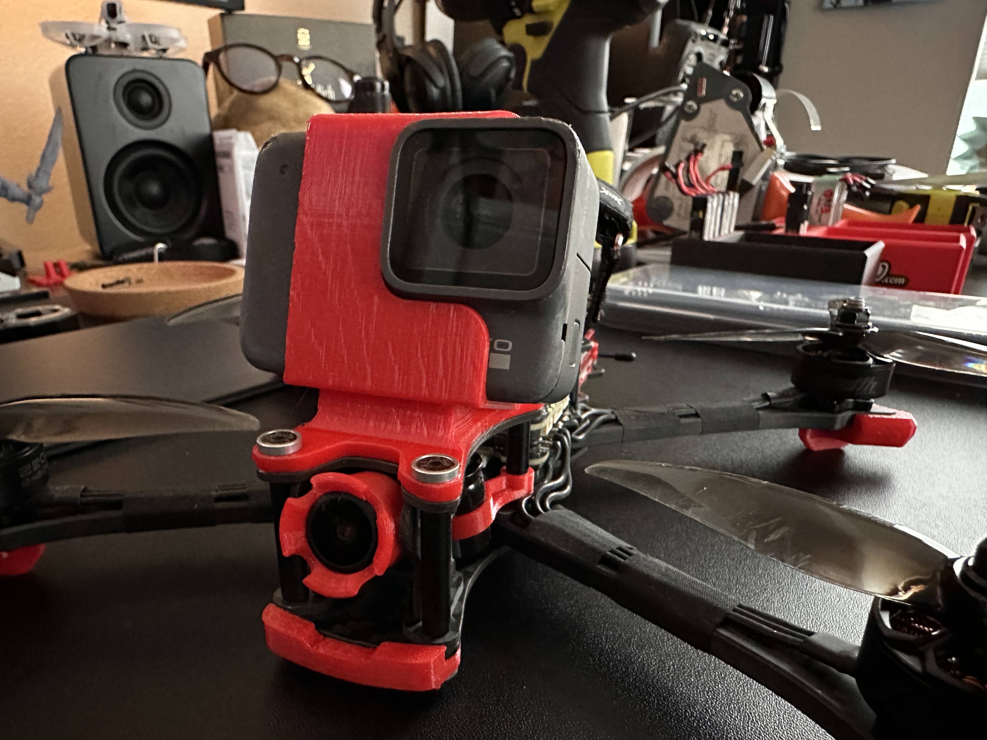 Quadmula Siren F5 GoPro Hero 7 Mount ( 20 degrees ) by William Call ...