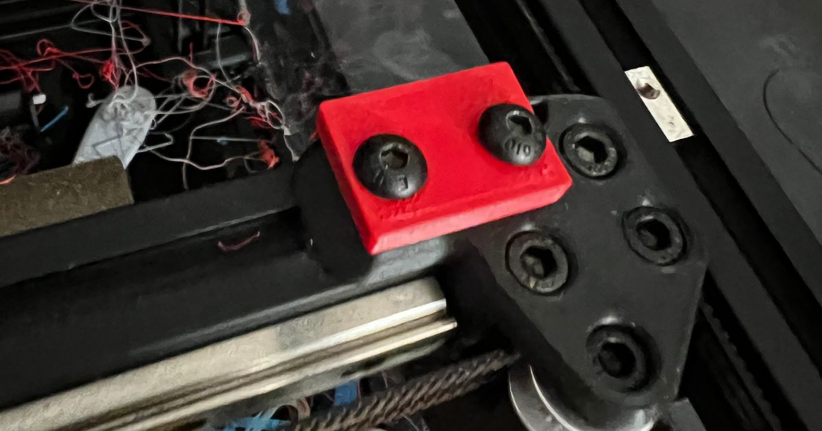 Voron rear endstop long bumper by Wojciech Witkowski | Download free ...