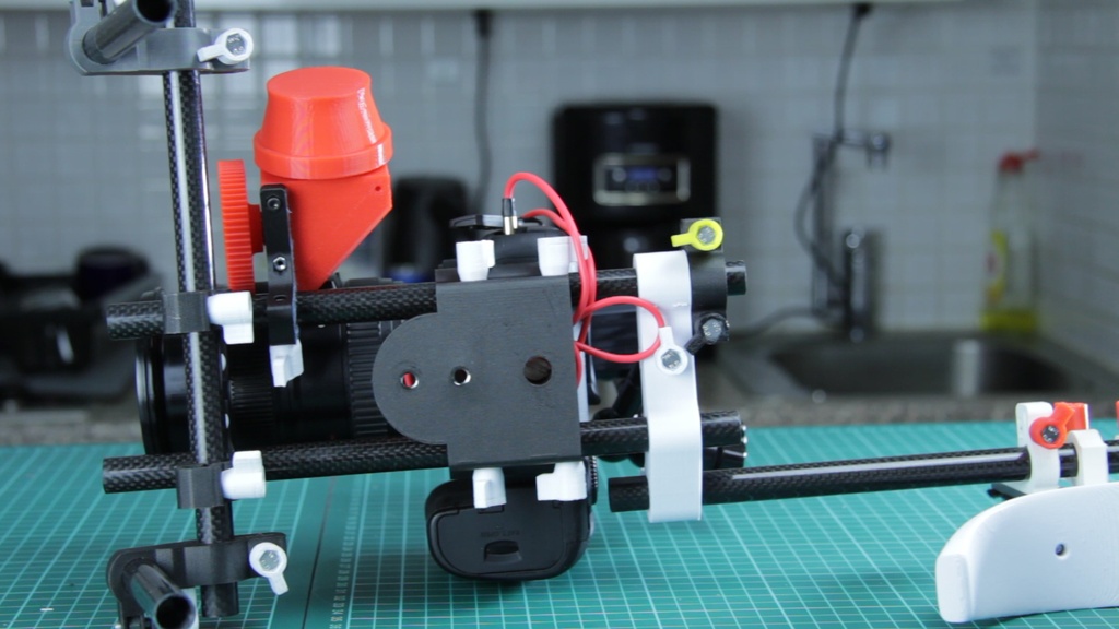 DSLR Camera system - 15/14mm - Shoulder rig config by 3D Print Tech ...