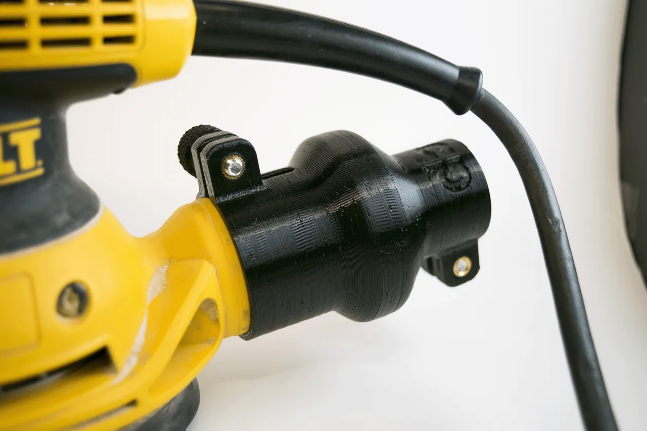 Sander Vacuum Adapter (For DeWalt & Craftsmen Sanders) by Distracted by ...