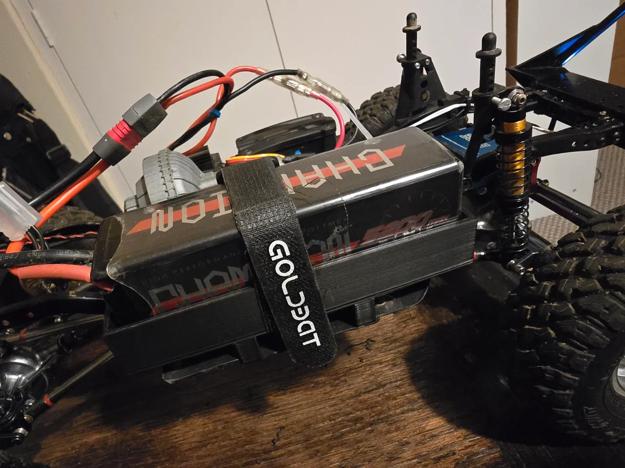 3S Battery tray for SCX10/ SCX10ii/ SCX10iii by WildManMakes | Download ...