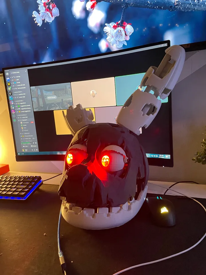 FNaF Working Spring Trap Head (updated) by shibafactory | Download free ...