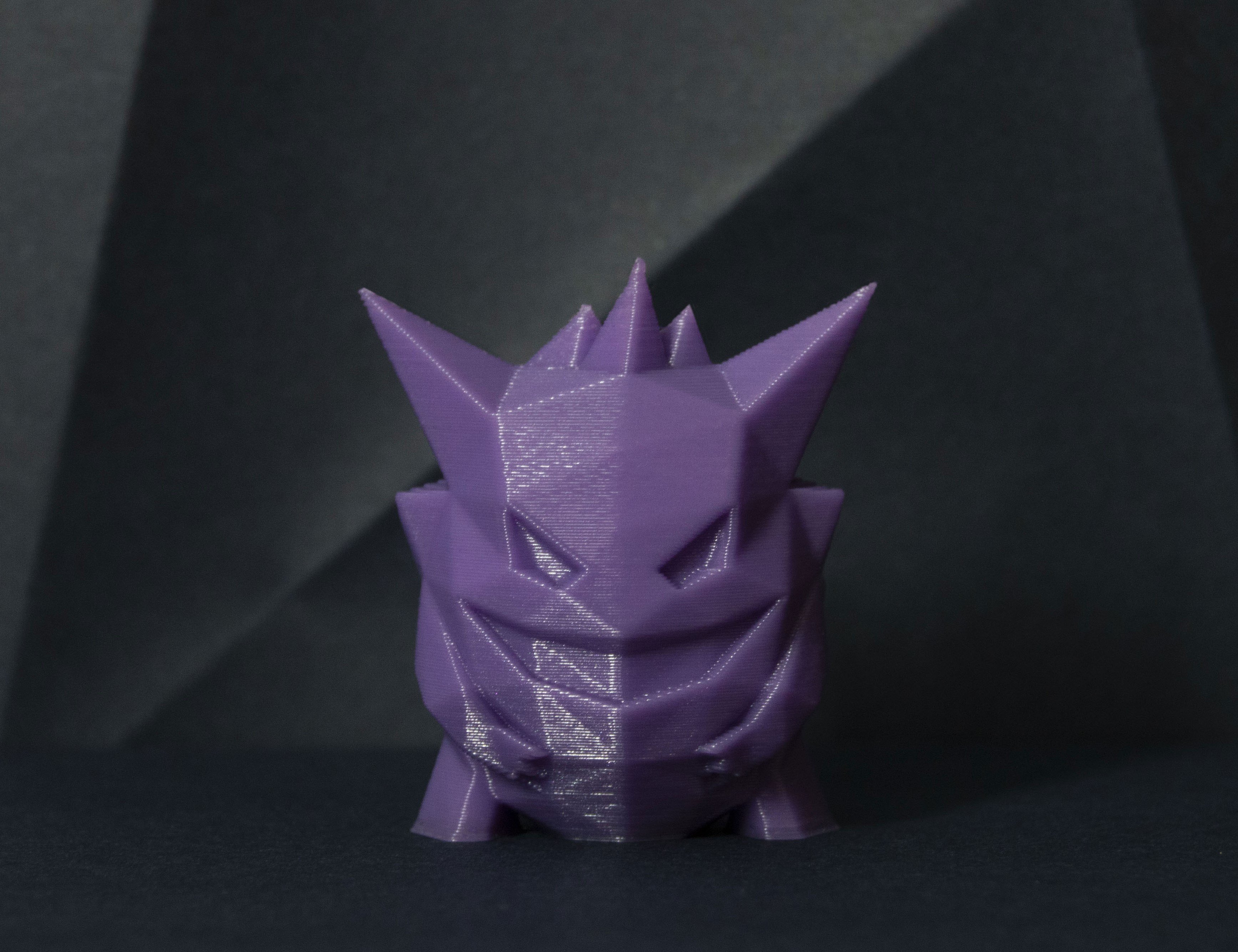 Low-Poly Gengar by Sputnick00 | Download free STL model | Printables.com