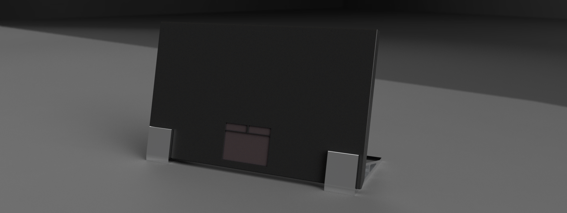 Laptop vertical stand by Antug | Download free STL model | Printables.com