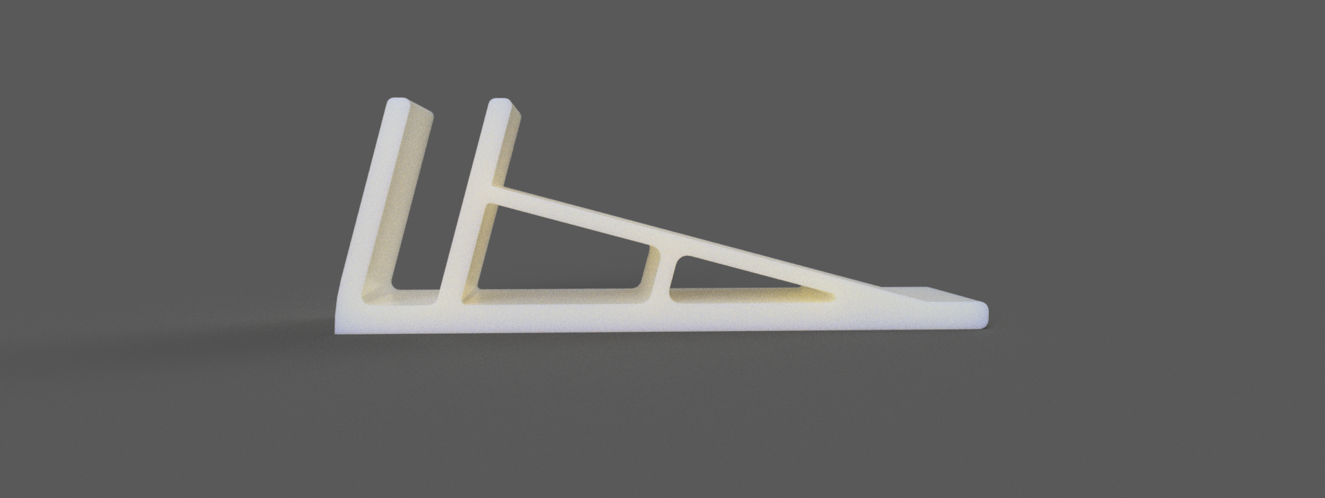 Laptop vertical stand by Antug | Download free STL model | Printables.com