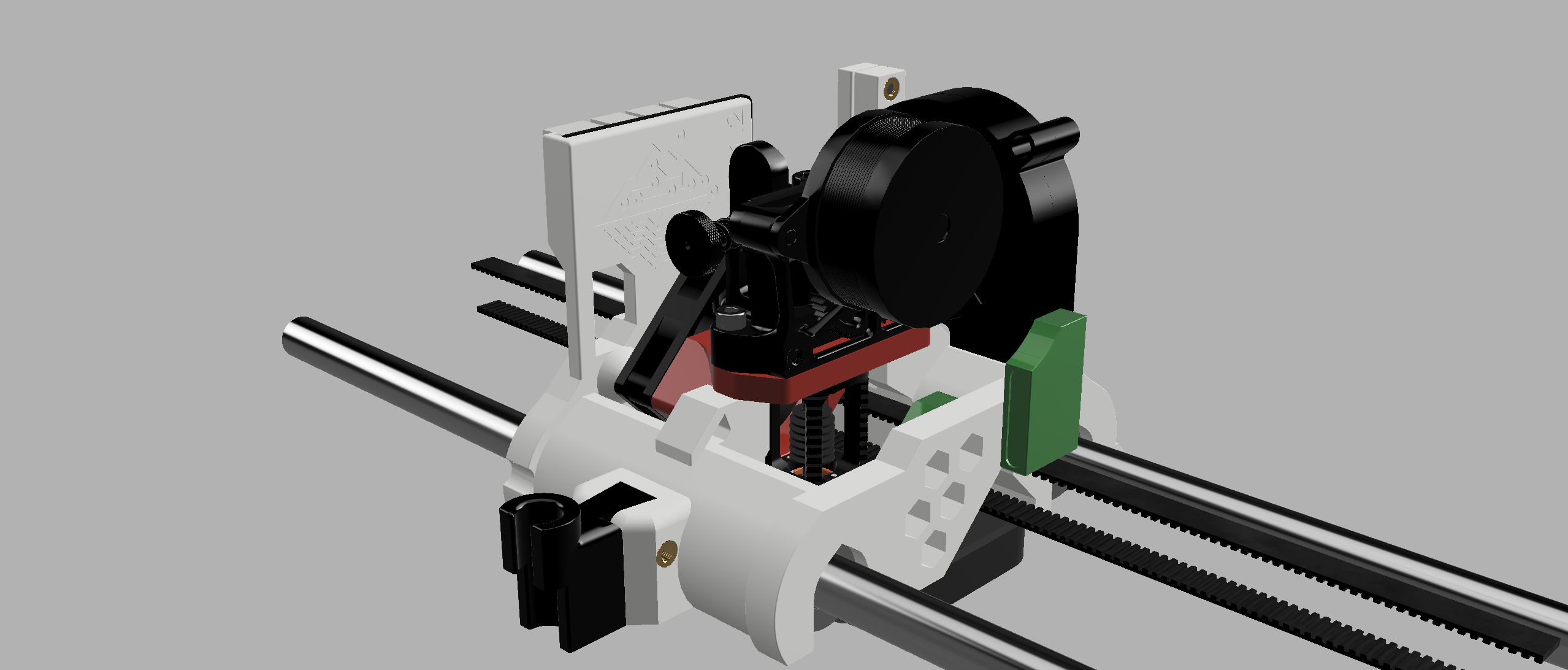Icarus - QIDI X-Max Carriage for Sherpa Mini R1 & Dragon / Mosquito ...
