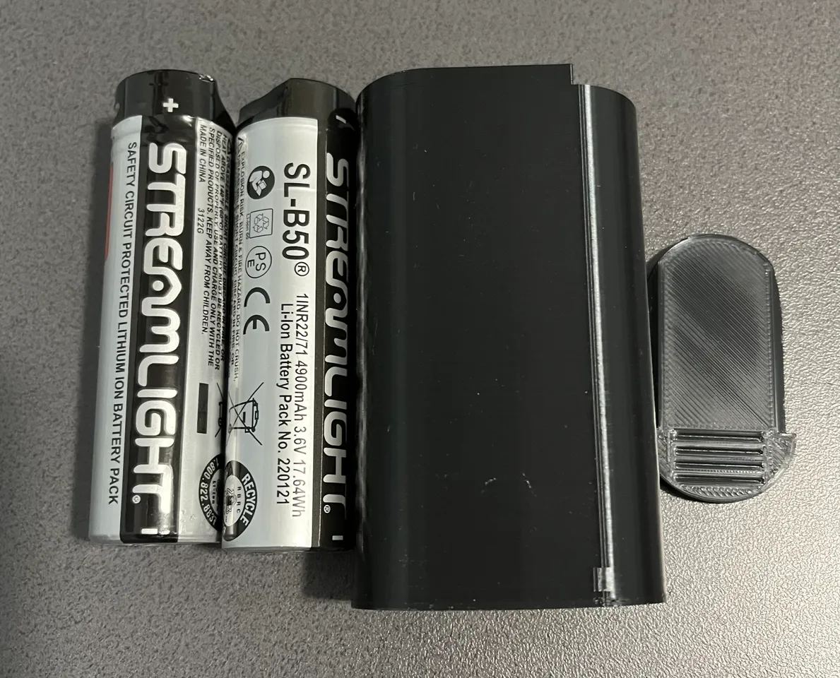Battery Case Streamlight SL-B50 by REB | Download free STL model ...