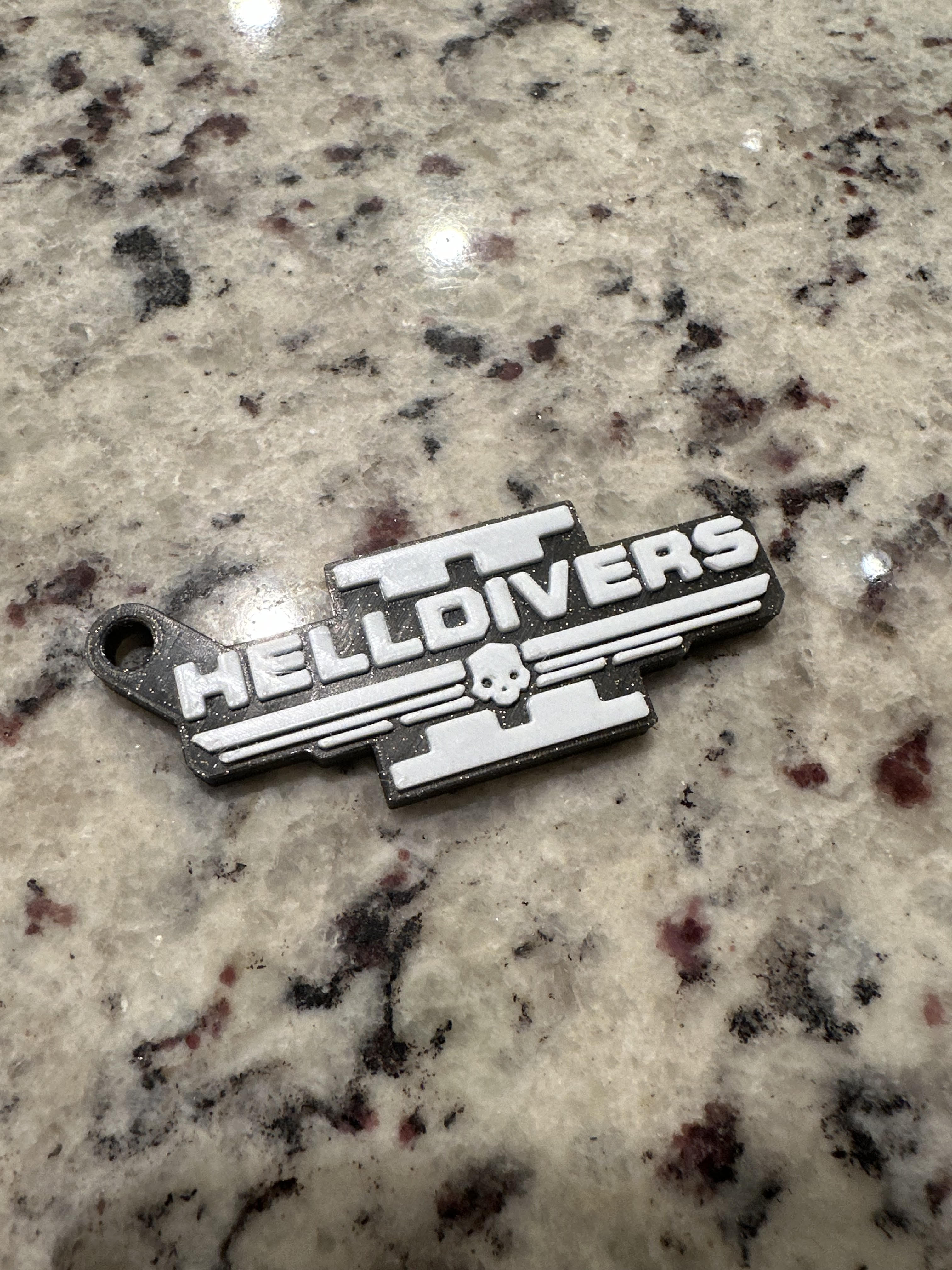 Helldivers Keychain by Anubis7897 | Download free STL model ...