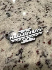 Helldivers 2 keychain by Detail Art Factory | Download free STL model ...