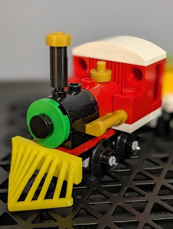 Lego Steam Engine Cow Catcher by Audi | Download free STL model ...