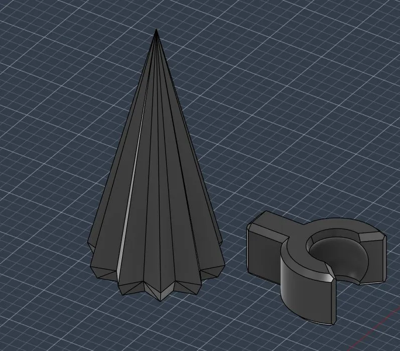 Hand Spike Split by andrew gipson | Download free STL model ...