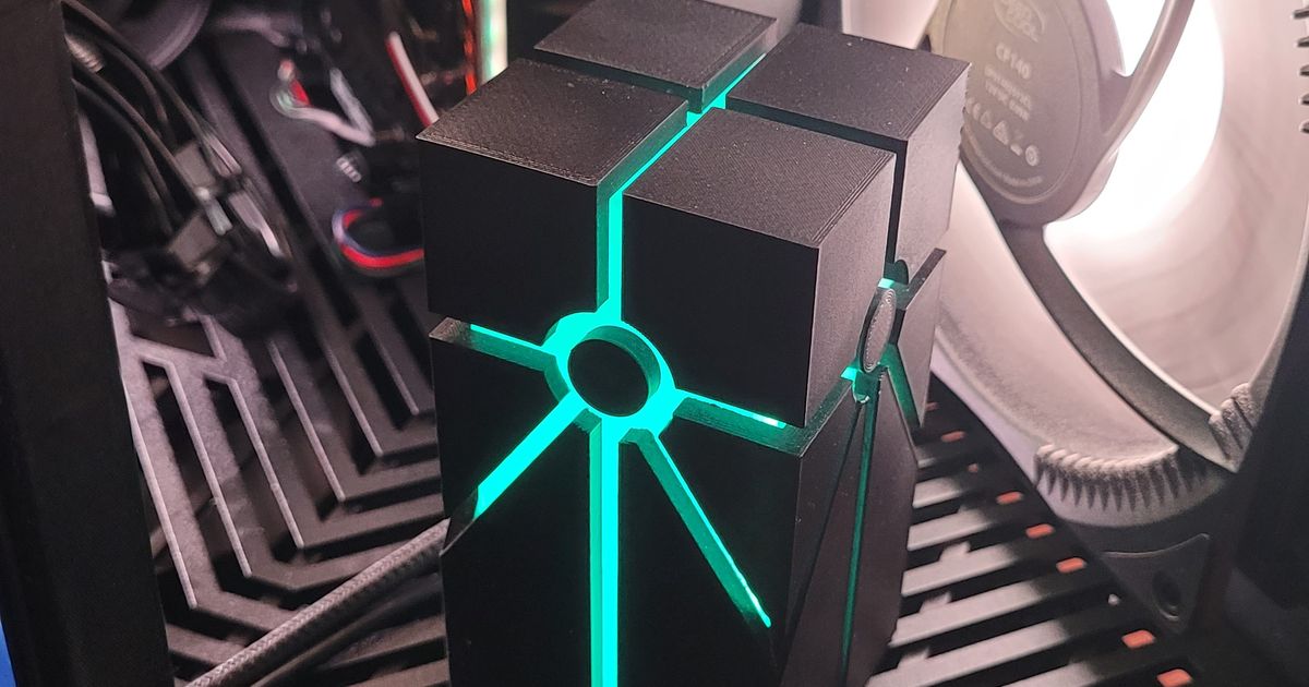 Necron Tower (Computer LED) por RevHazlett | Descargar modelo STL ...