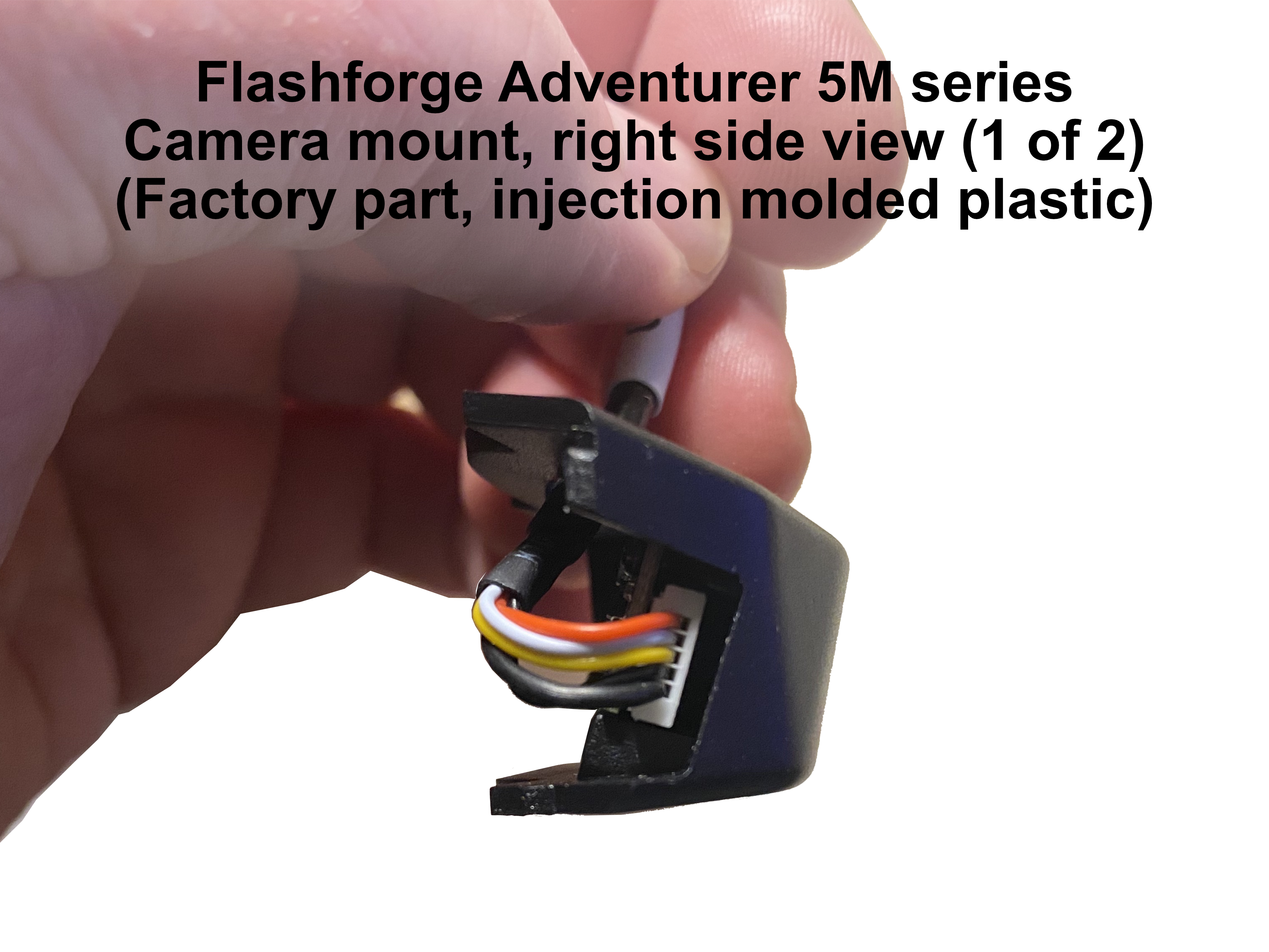 Flashforge Adventurer 5M (AD5M) Printed Camera Mounts (two to choose ...