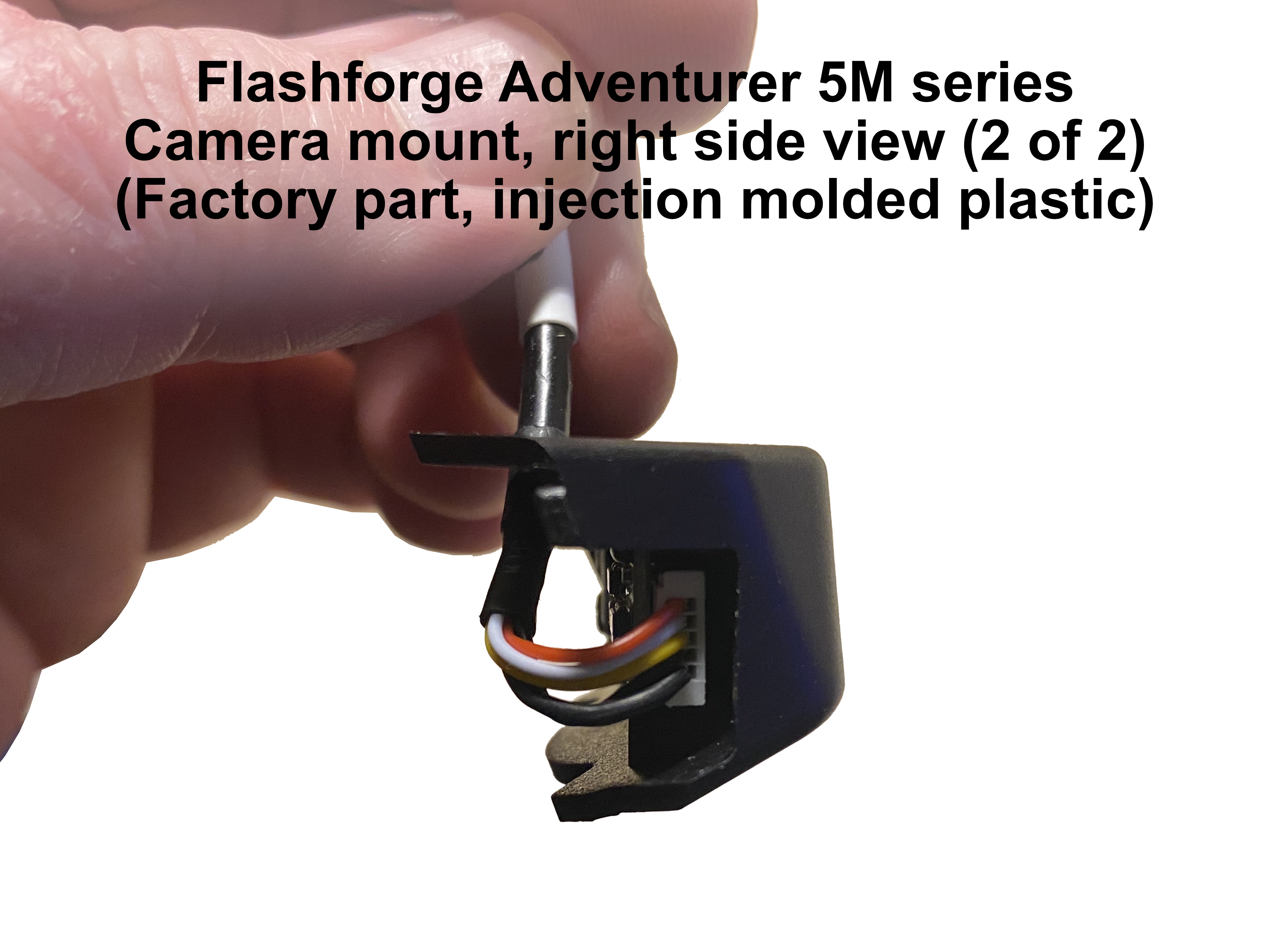 Flashforge Adventurer 5M (AD5M) Printed Camera Mounts (two to choose ...