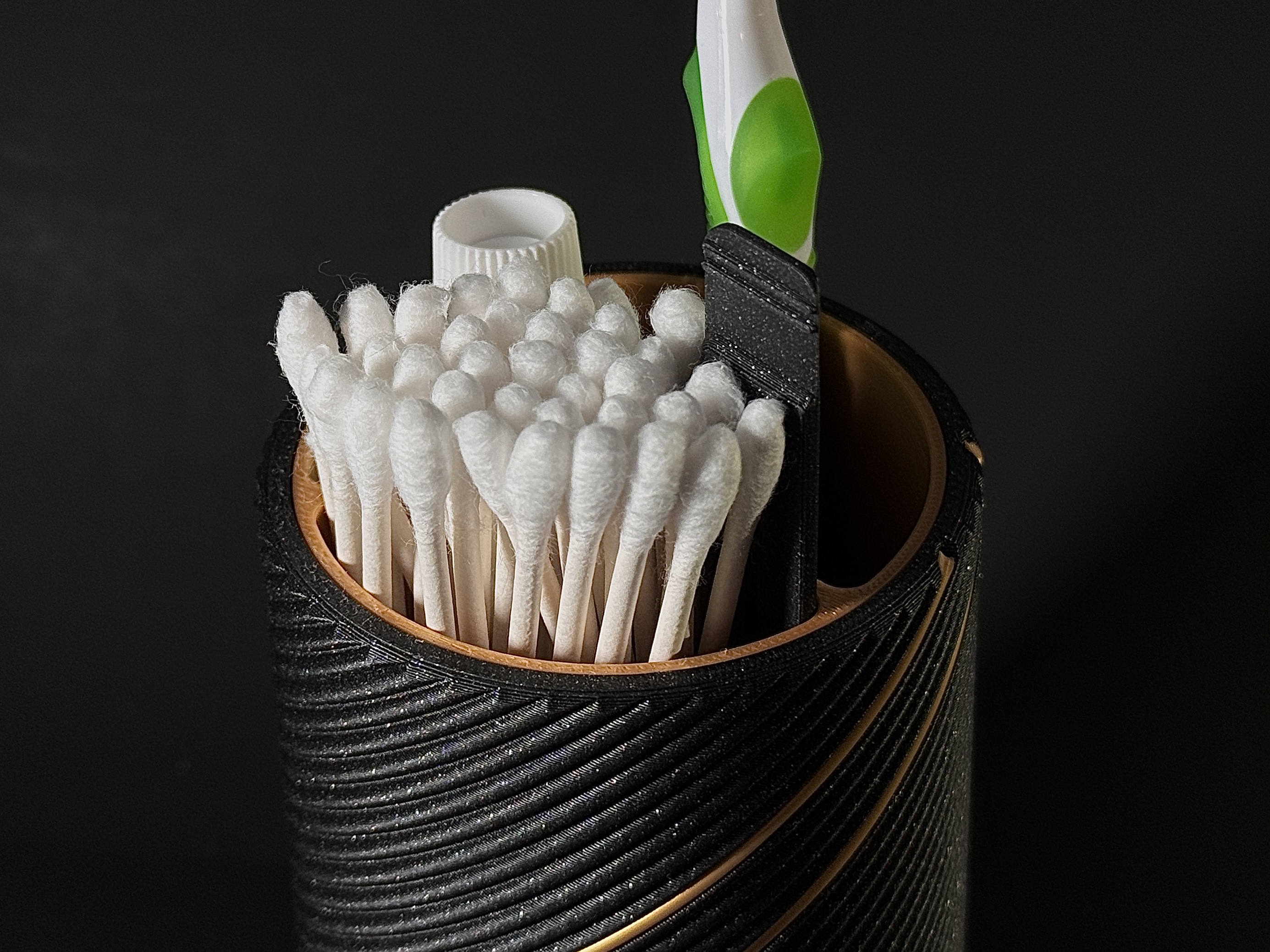 Modern Spiral Bath Utensil Organizer by 3DVJ Models | Download free STL ...