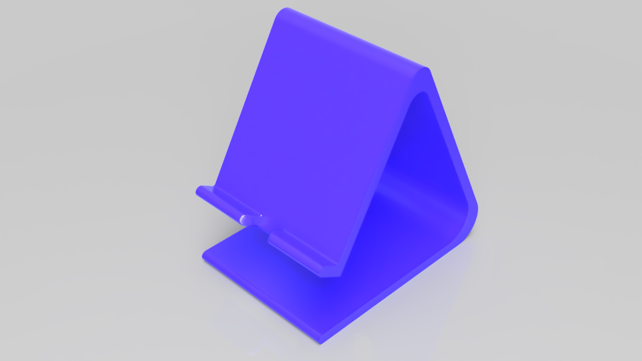 Just A Simple Phone Stand by Phenoix3D | Download free STL model ...