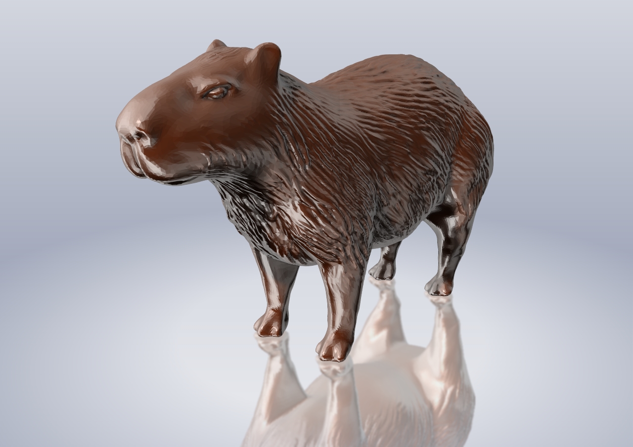 CARPINCHO CAPYBARA par 3dxav | Téléchargez gratuitement un modèle STL ...