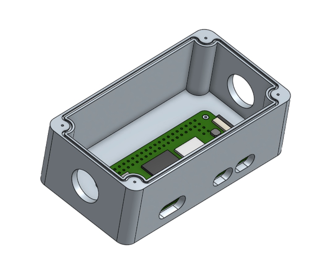 Raspberry Pi Zero 2 W Case von Tanner Lane | Kostenloses STL-Modell ...
