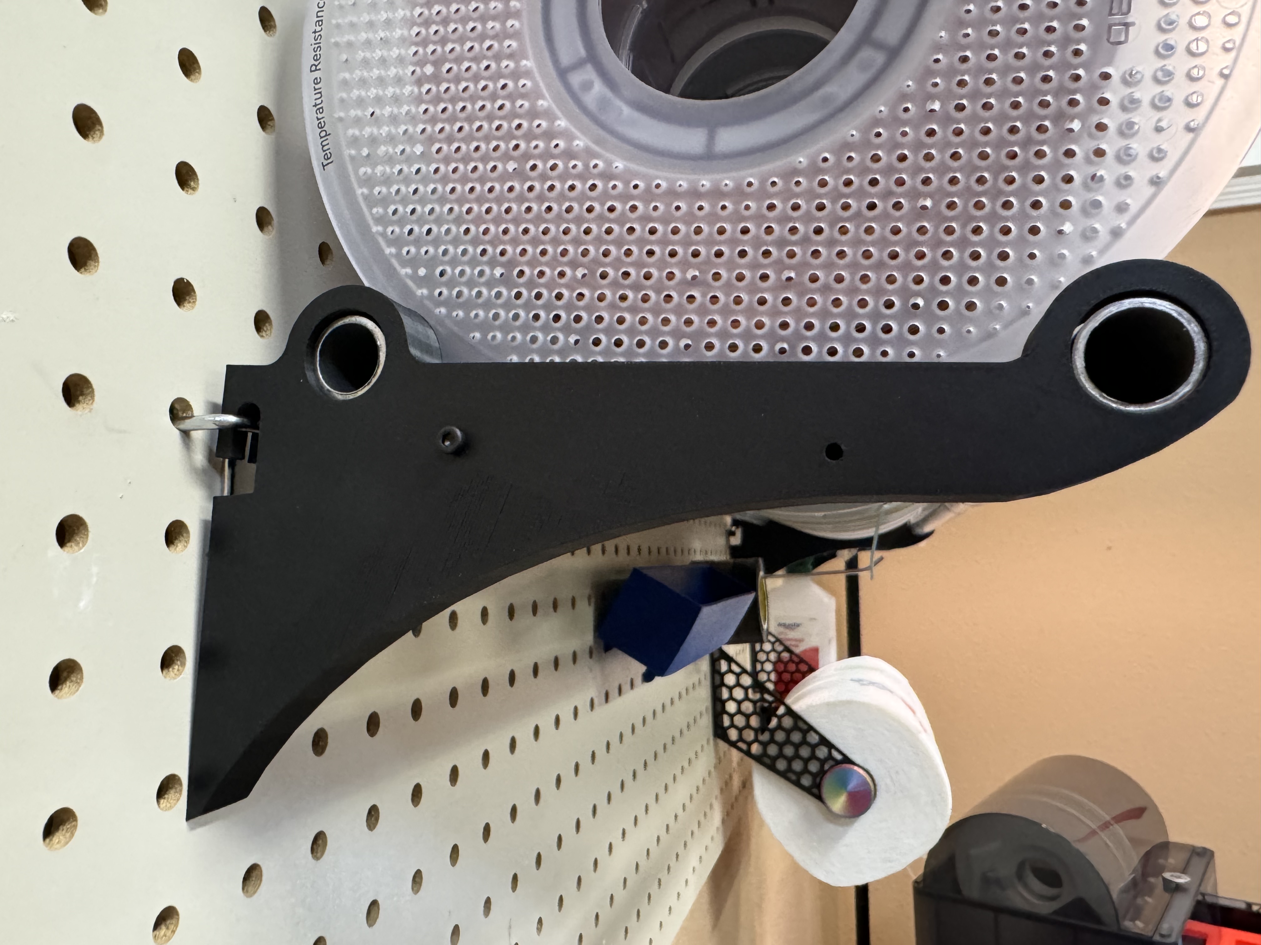 Pegboard Filament Shelf Bracket by Coleton Sessions | Download free STL ...